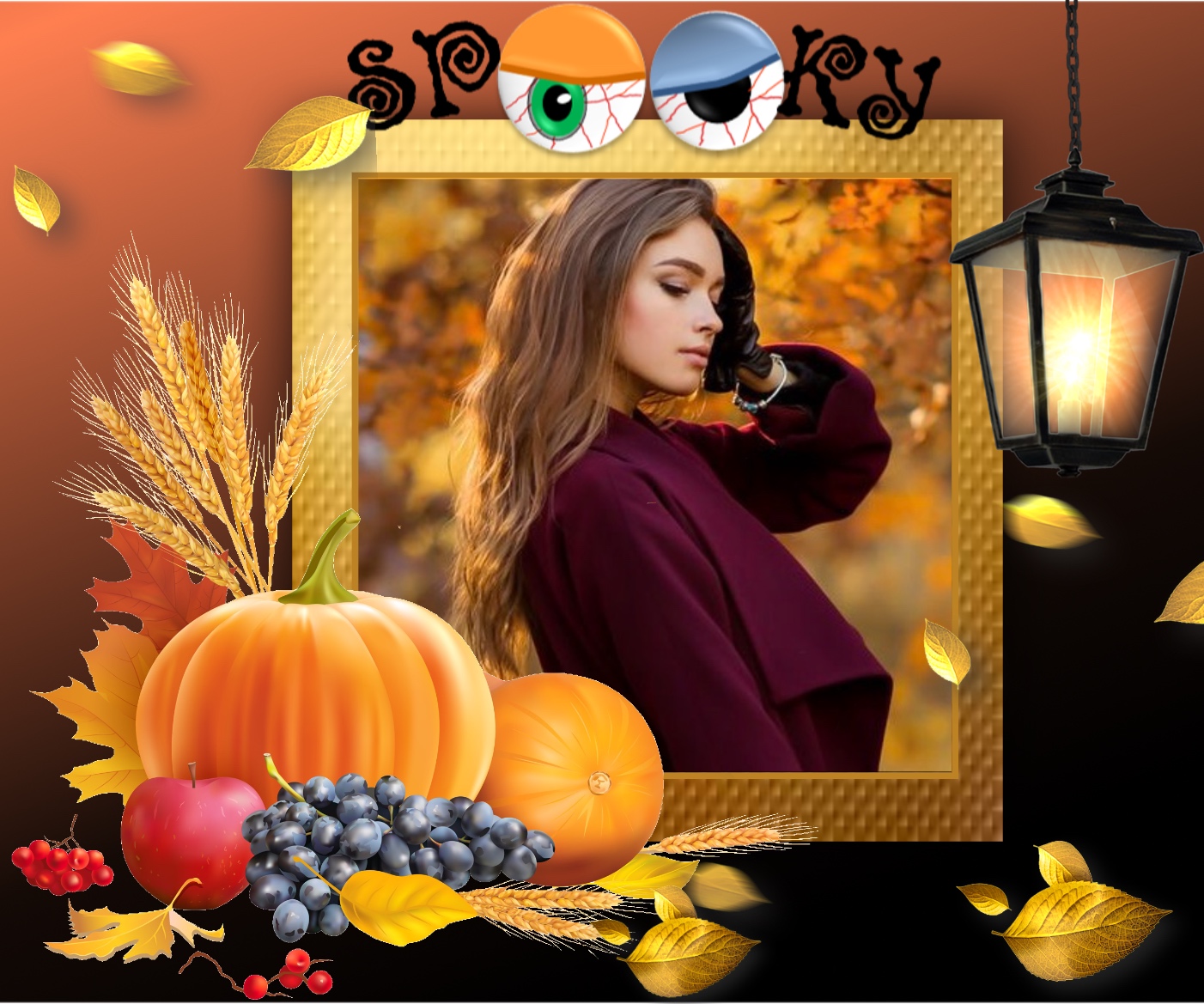 Nette's Halloween Frames - Halloween Frames - Halloween Autumn Nette ...