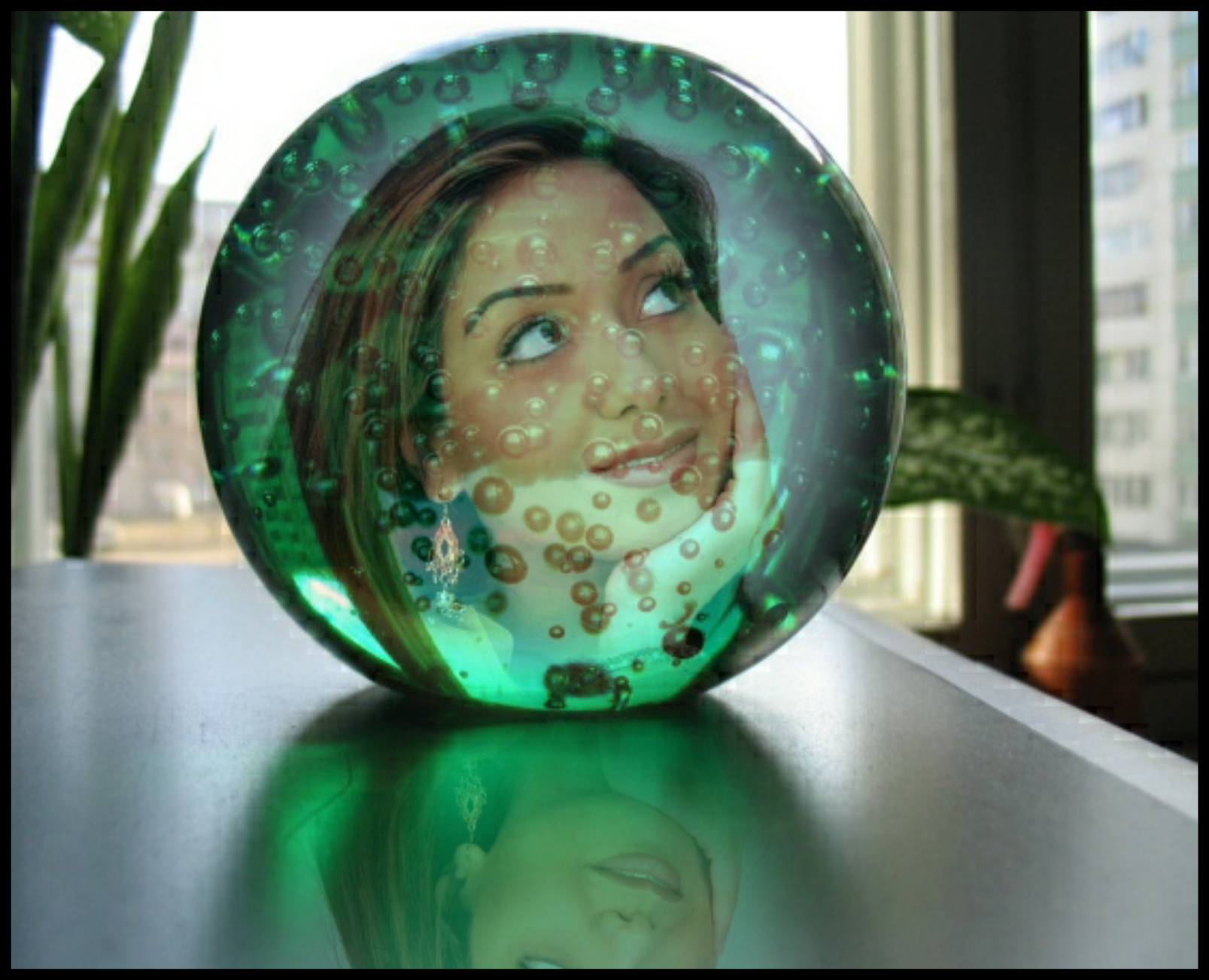 ZingerBug's Fun Frames - 2009 March - 2009 April - Glass Ball Zinger ...