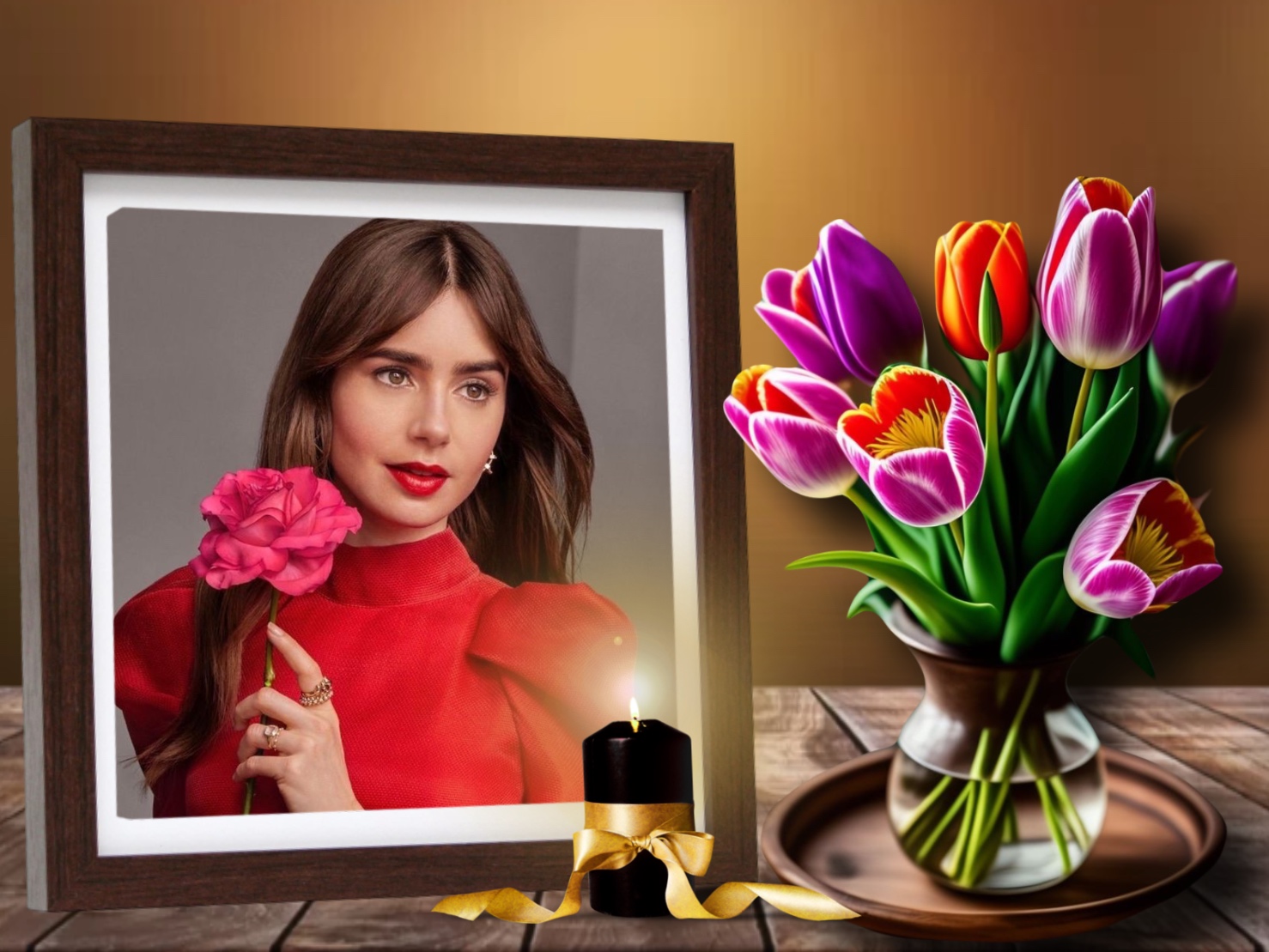 Nette's Portrait 🖼 - photo Frame Picture Frame Nette - photo Frame ...