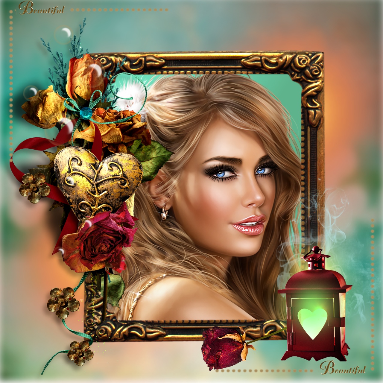 Nette's Girly Girl Frames👩‍🦳 - Photo Frame Girlie Girl Showsome Luv ...