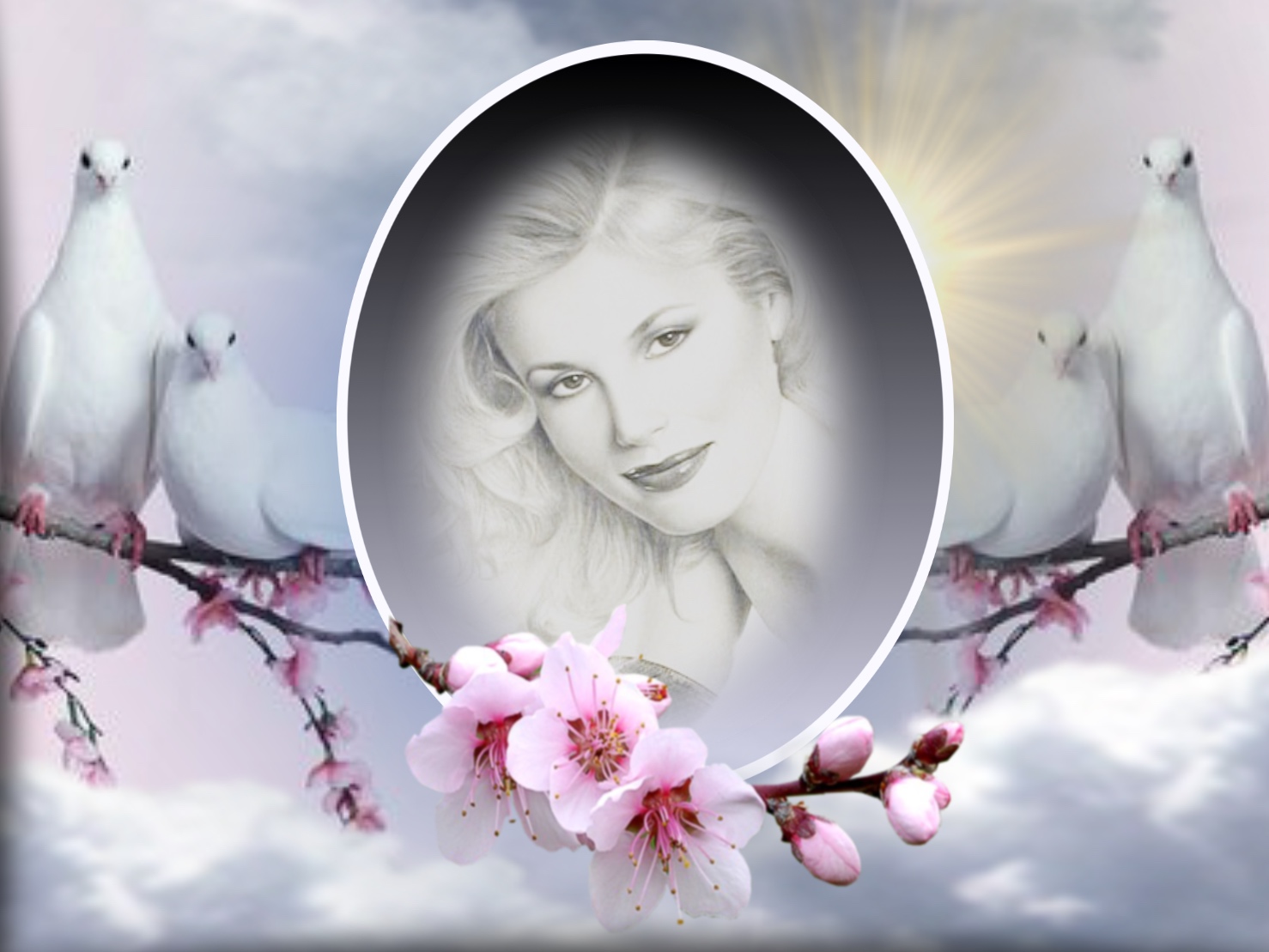 Wienie Coppen's Death,Dove,Grief - blossoms doves inlovingmemory ...