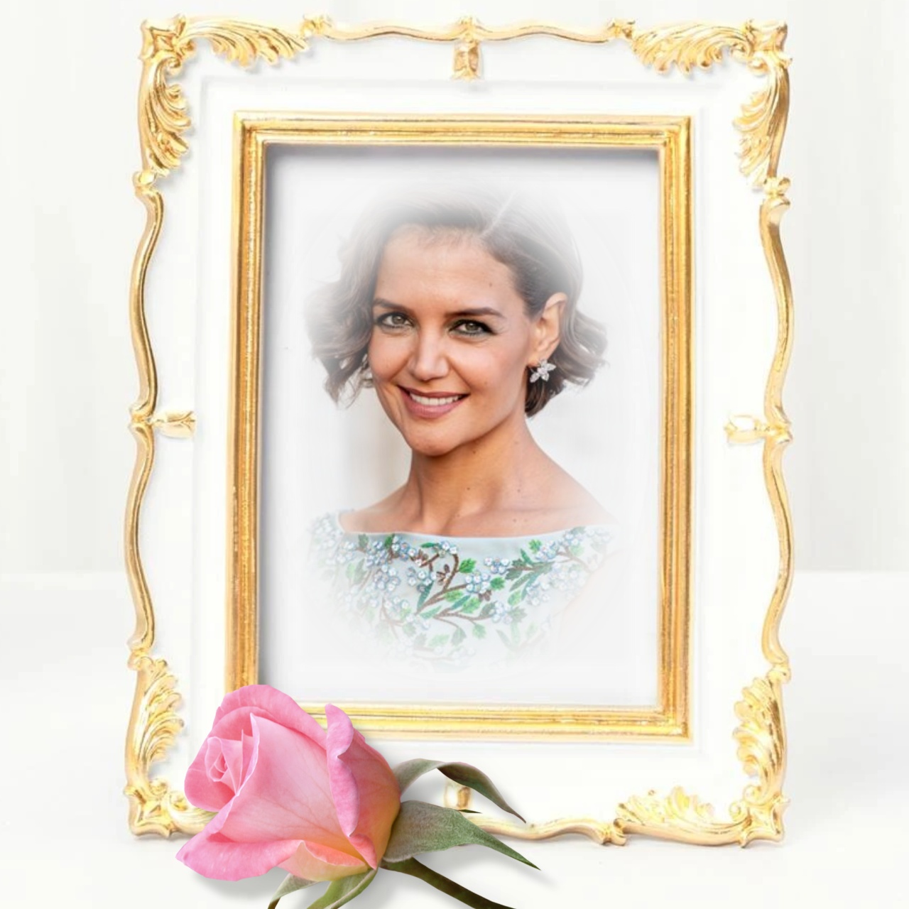 Jezebel64's Picture Frames - Picture Frame Portrait Jezebel64 Pink Rose ...