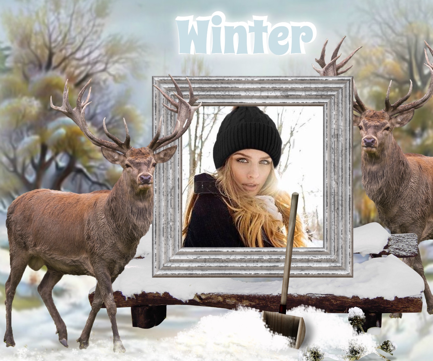 Nette's Winter Snow Frames☃️ ️ - WinterSnow2020 - Winter SnowFirst Day ...