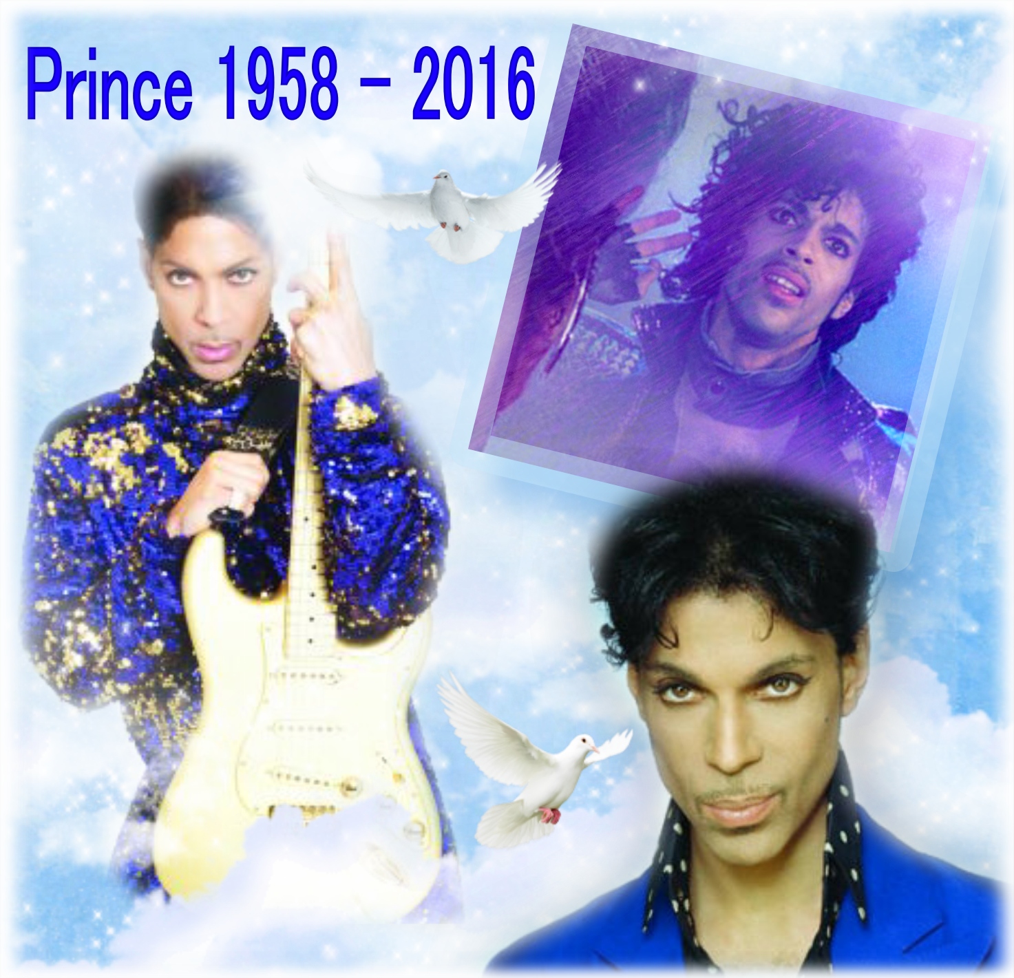 Sinnlich's Celebrity Frames - Prince - 2016 Prince - Blue , Prince, 1 ...