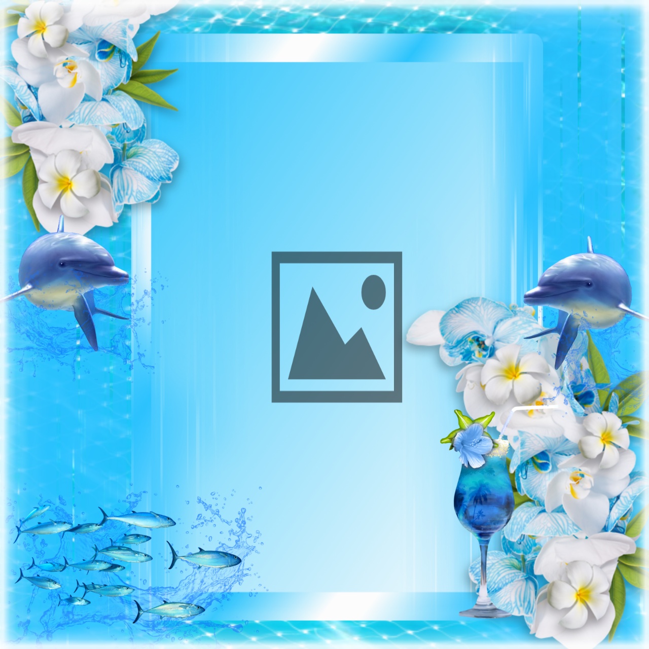 Sinnlich's Summer Frames - 2018 - Blue Dolphin Flowers Sinnlich Summer ...