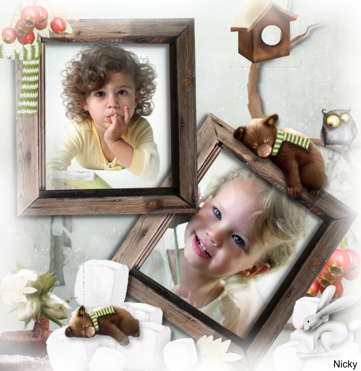 NICKY47's Winter Frames - 2013 - Winter Fantasies-Nicky47 Nicky47 - Winter Fantasies-Nicky47 Nicky47