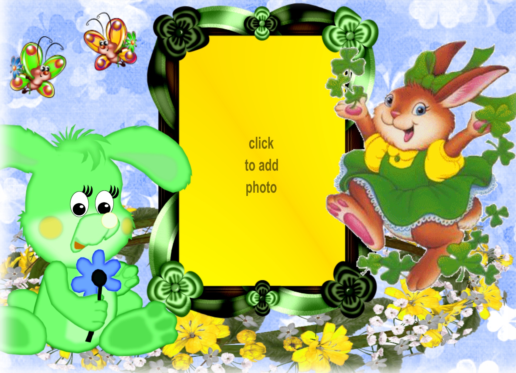 Sinnlich's St Patrick's Day Frames - 2012 - St.Patricks Bunnys Sinnlich ...