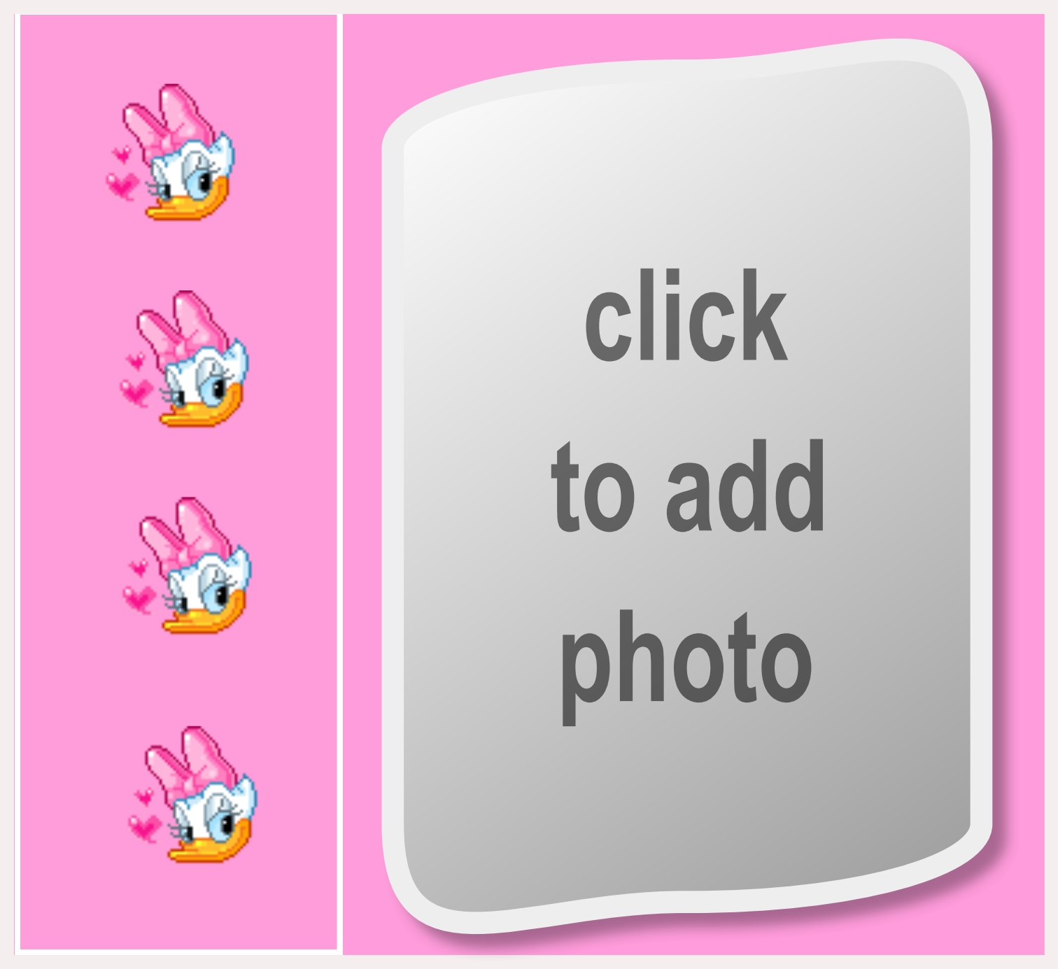 charlesfoster's Picture Frames - 2008 June - Daisy Duck Frame picture ...