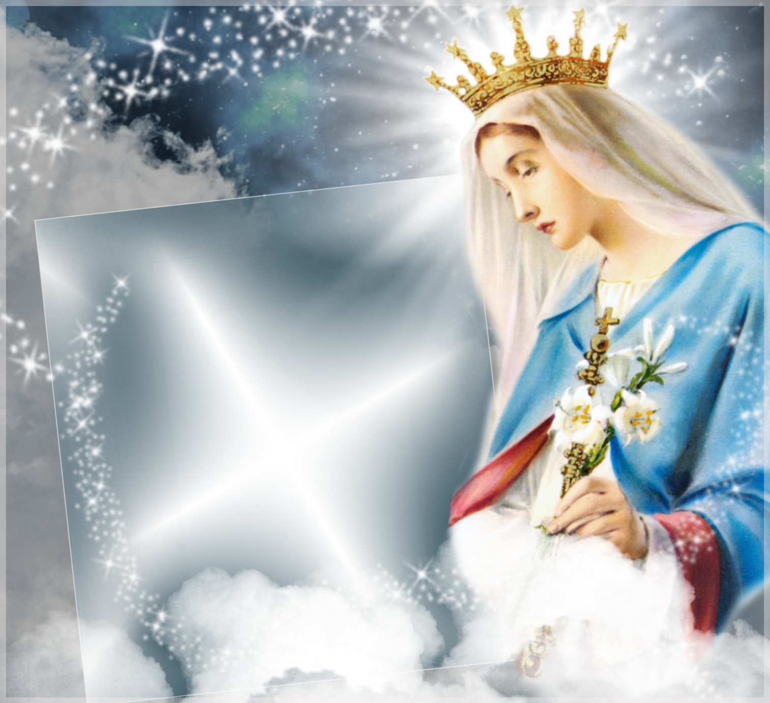 evmasy's Spiritual Frames - 2015 - 2017 - 2015 - 2017 - Holy Mary Maria ...