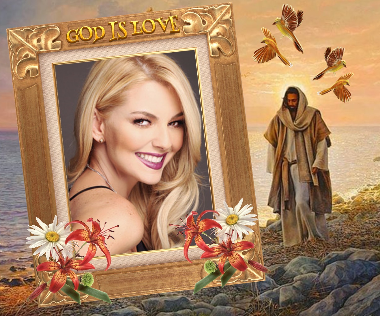 EARROYO's Christian Frames - 2016 - 2017 - GOD IS LOVE - GOD IS LOVE