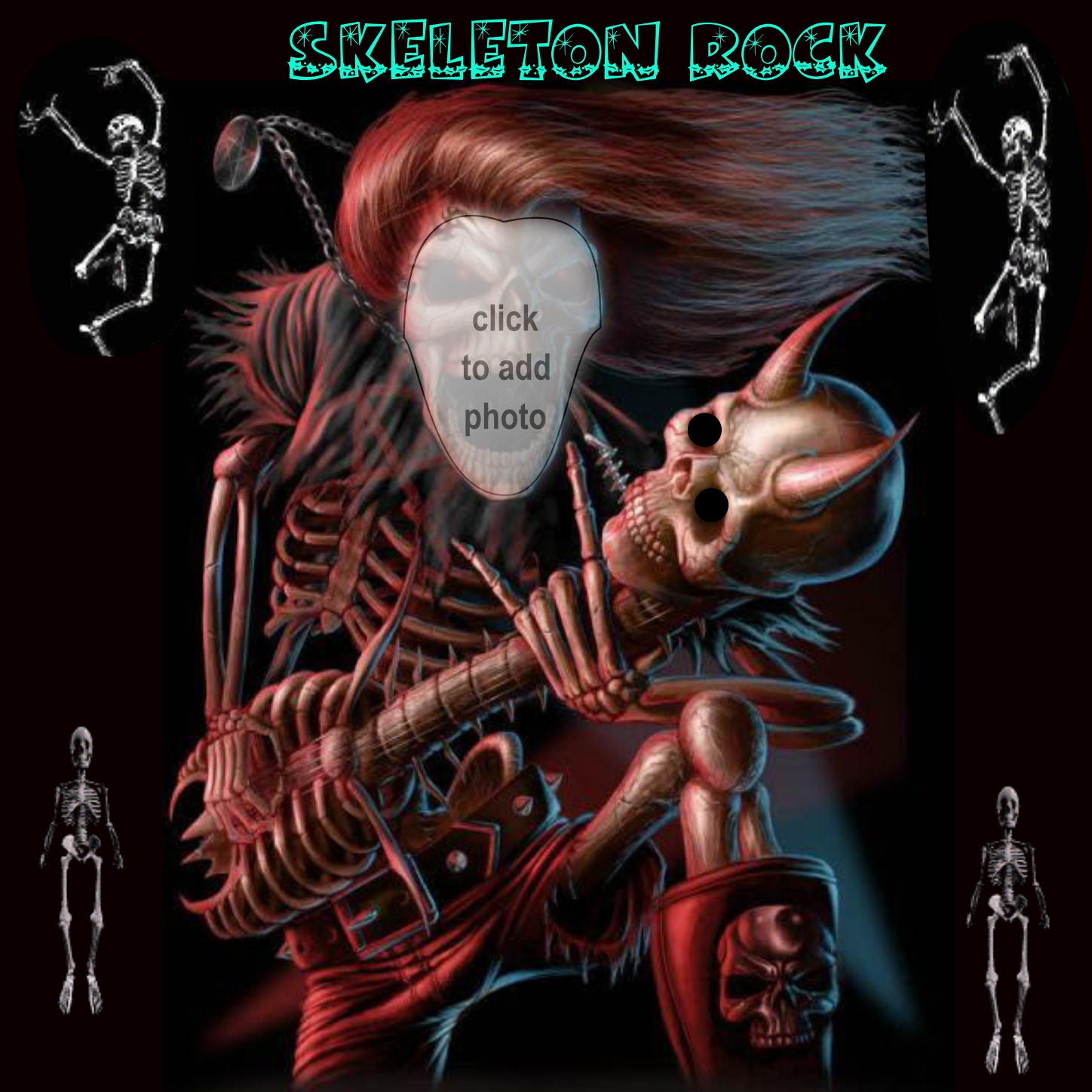 TSTUMPER's Halloween Frames - 2009 October - Skeleton Rocker Tstumper ...