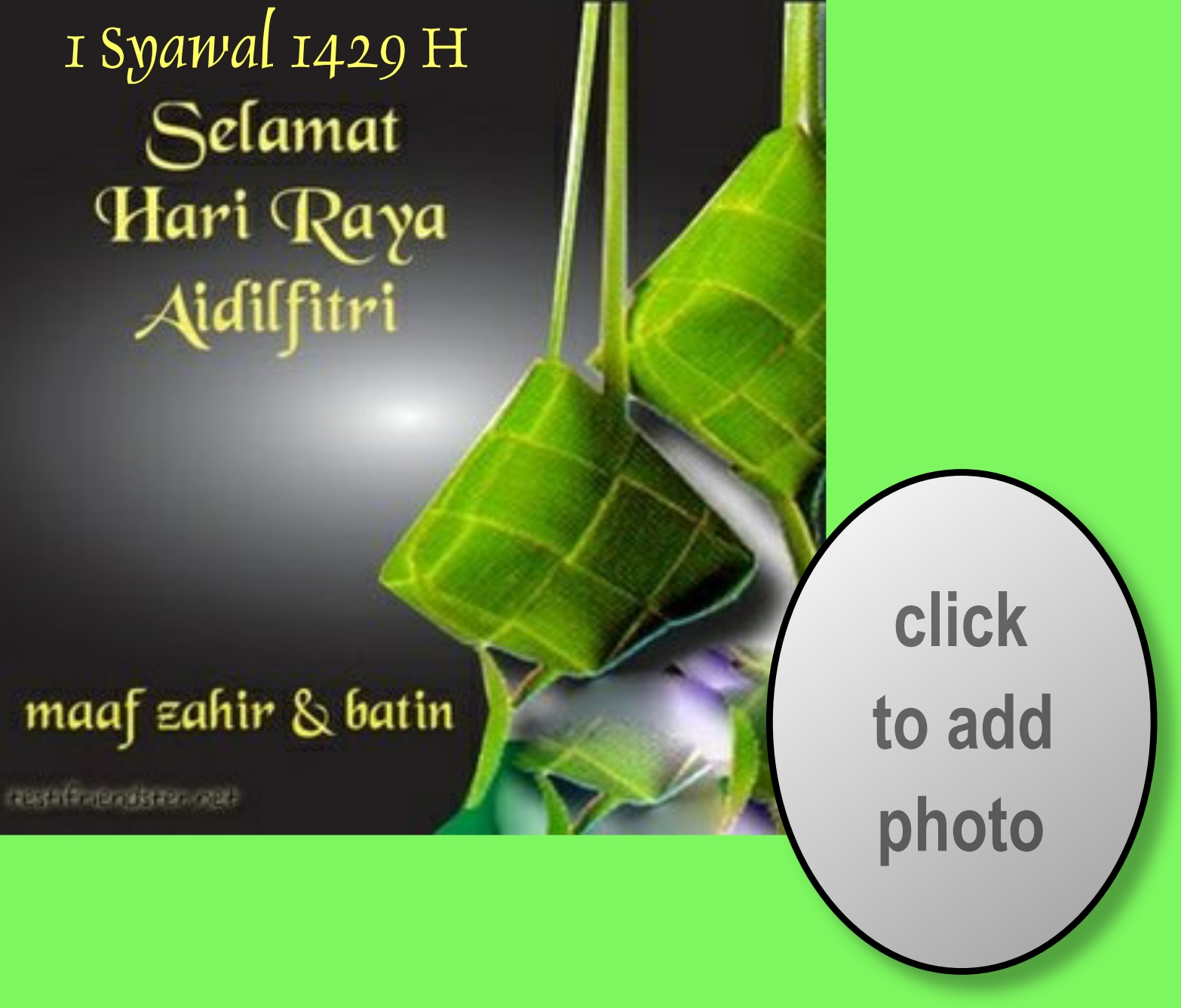 sylviatjan's Imikimi Land Frames - 2008 - 2009 - 2008 - 2009 - 1 Syawal ...