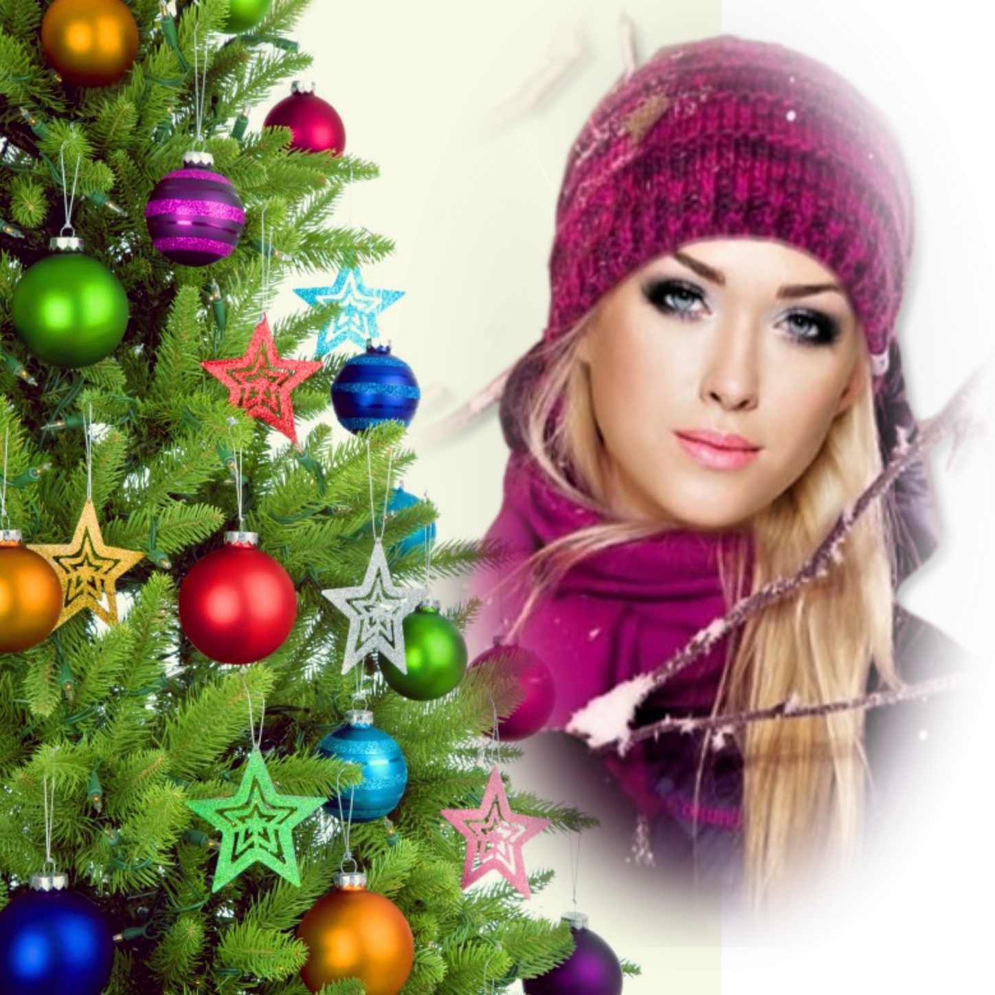 lissy's Face Cut-Out Frames - 2016 December - lissy-christmas Lissy005 ...