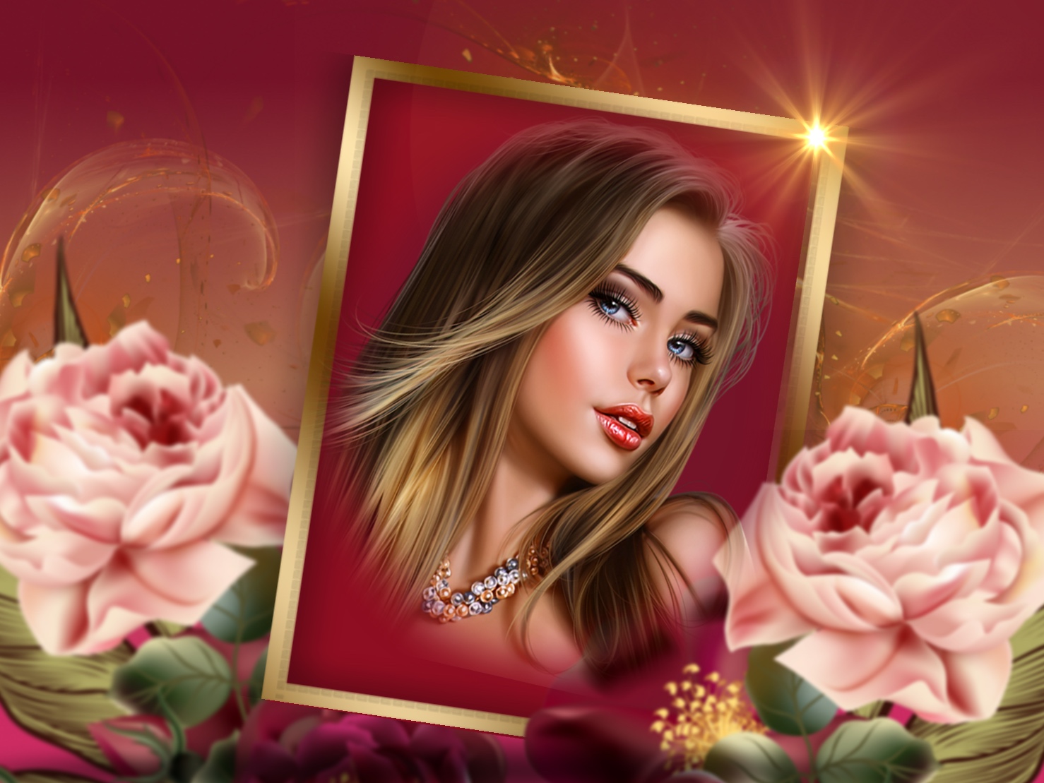 Wienie Coppen's Love romance - beautiful frame portrait - beautiful ...