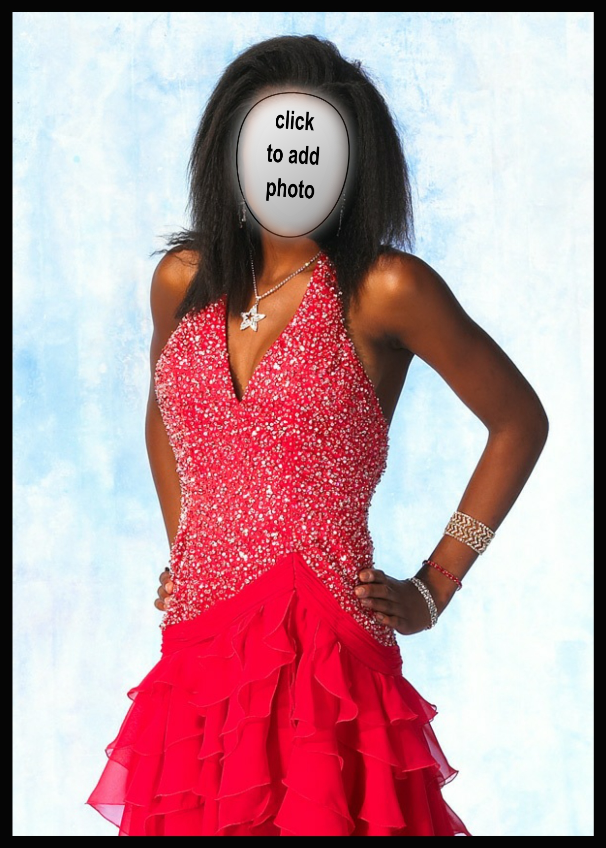 lorim805's Face Cut-Out Frames - 2009 March - Sexy Lady #102, Face ...