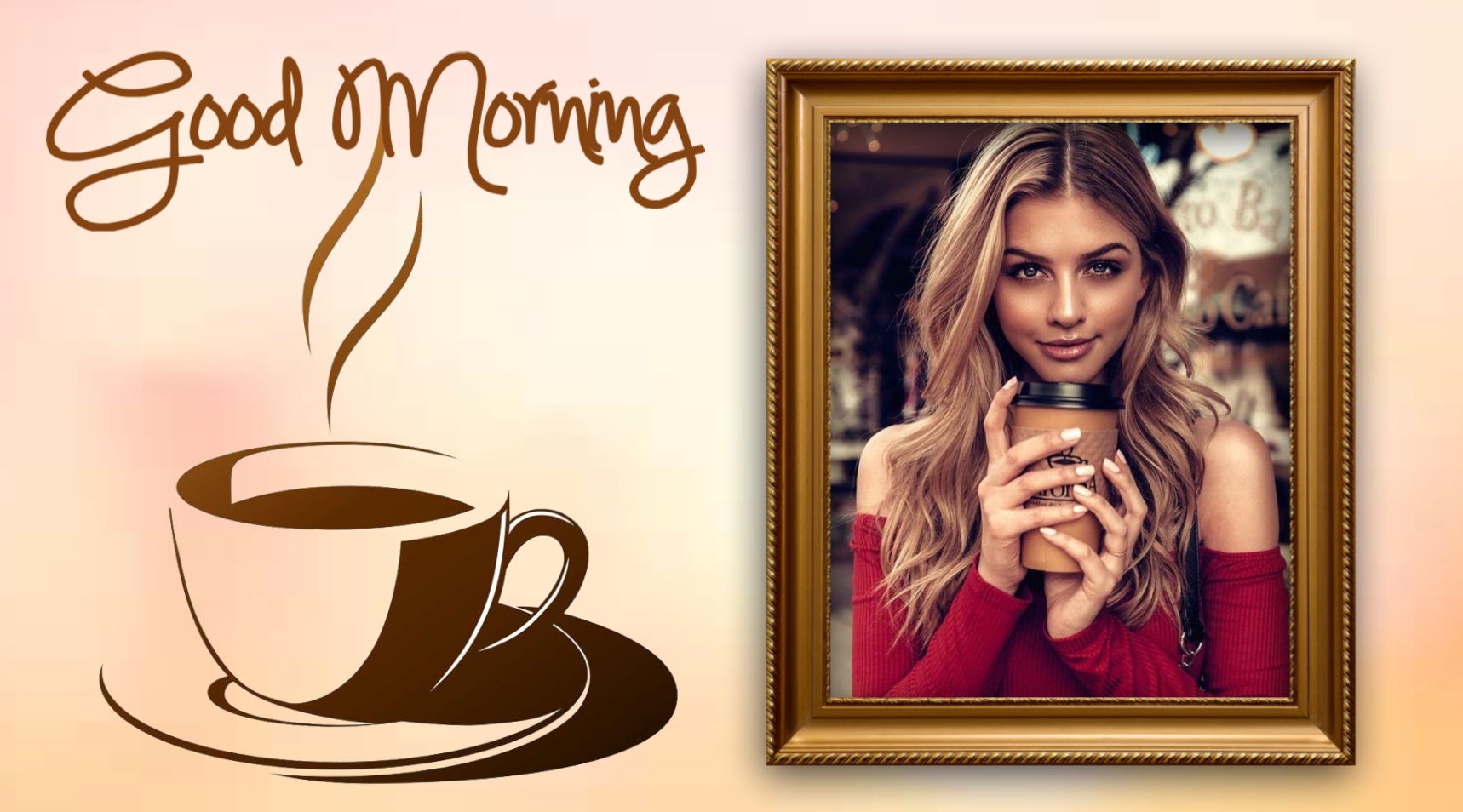 Nette's Good Morning,GoodDay Frame - Good MorningCoffeeNette - Good ...