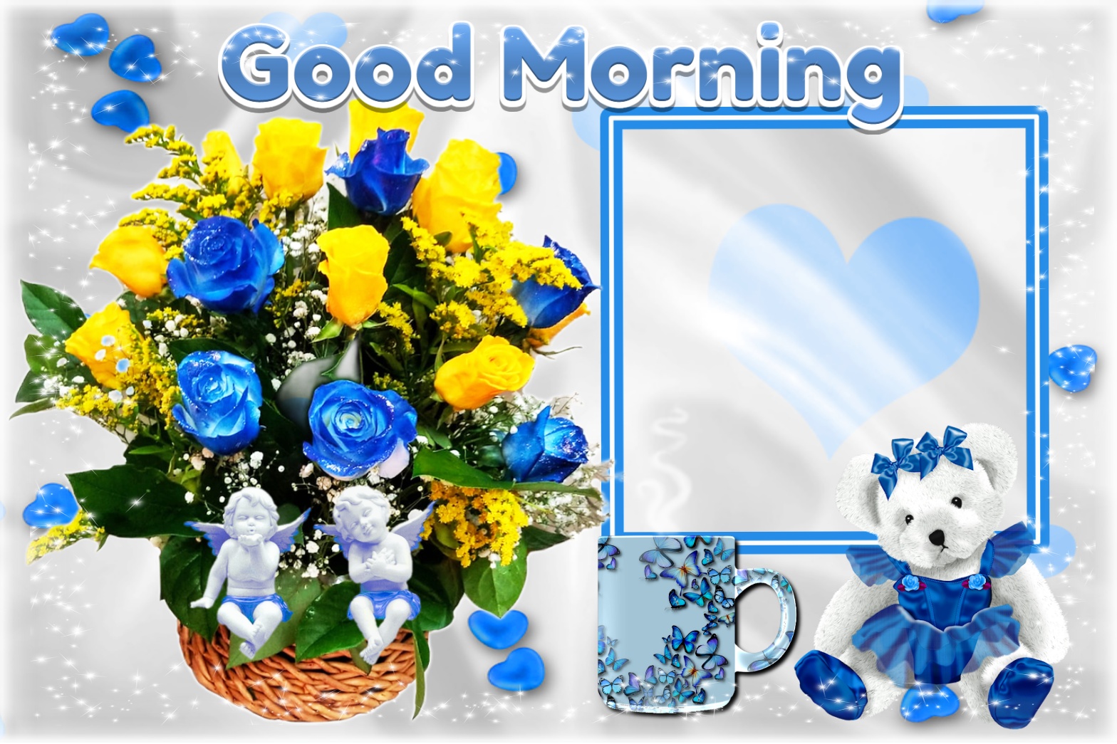 Sinnlich's Good Morning + Coffee Frames - 2023 - Blue Teddy Angel ...