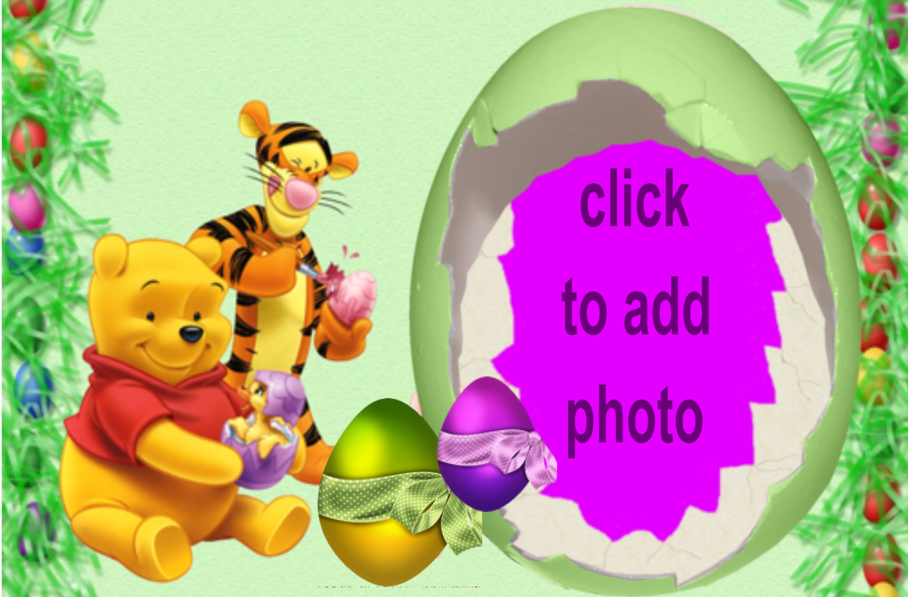 TAMMYBRANTLEY's Picture Frames - 2012 April - Pooh And Tigger Easter ...