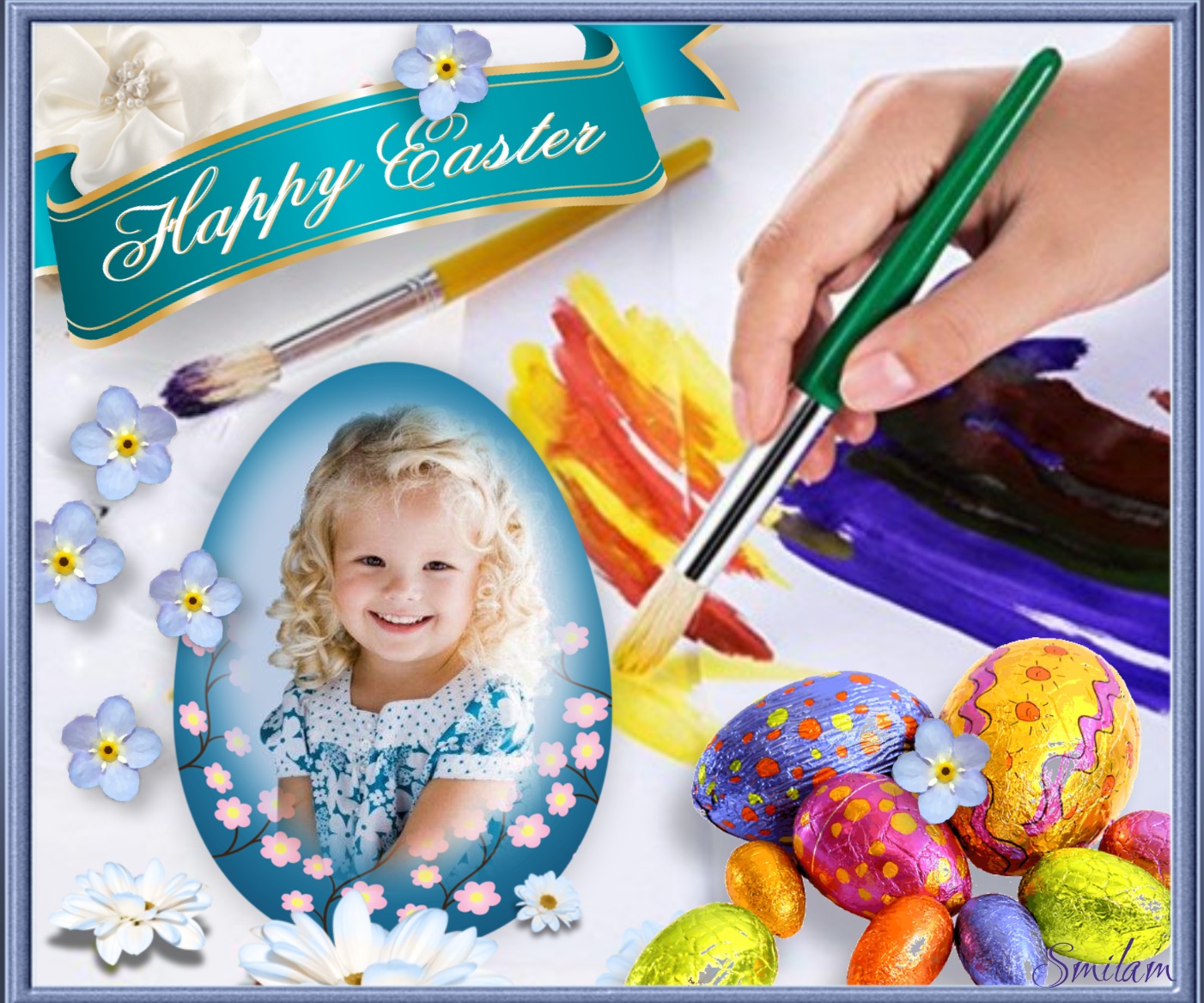 smilam's Spring and Easter Frames - Happy Easter! - Happy Easter ...
