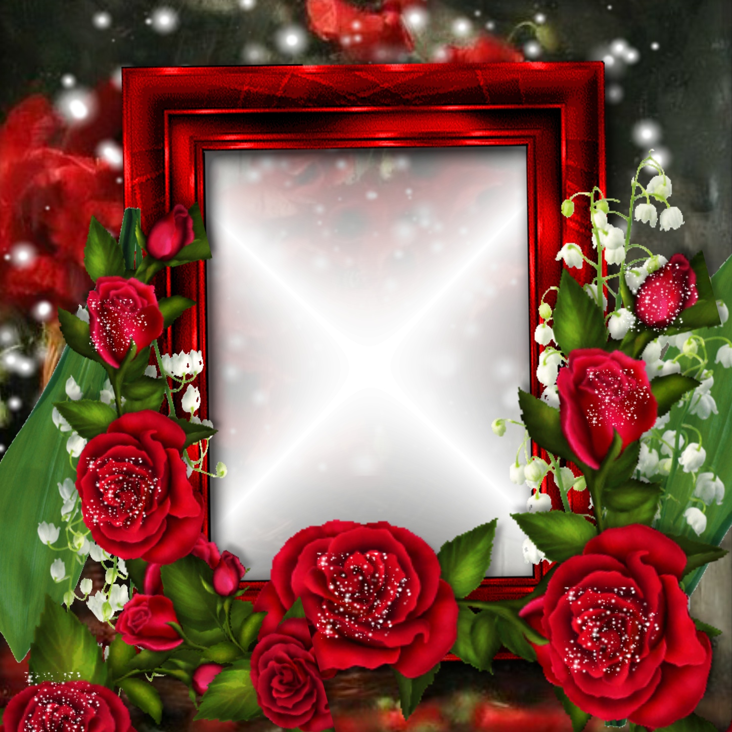 MIRONNA's Picture Frames - 2013 February - Great Red Roses Mironna ...