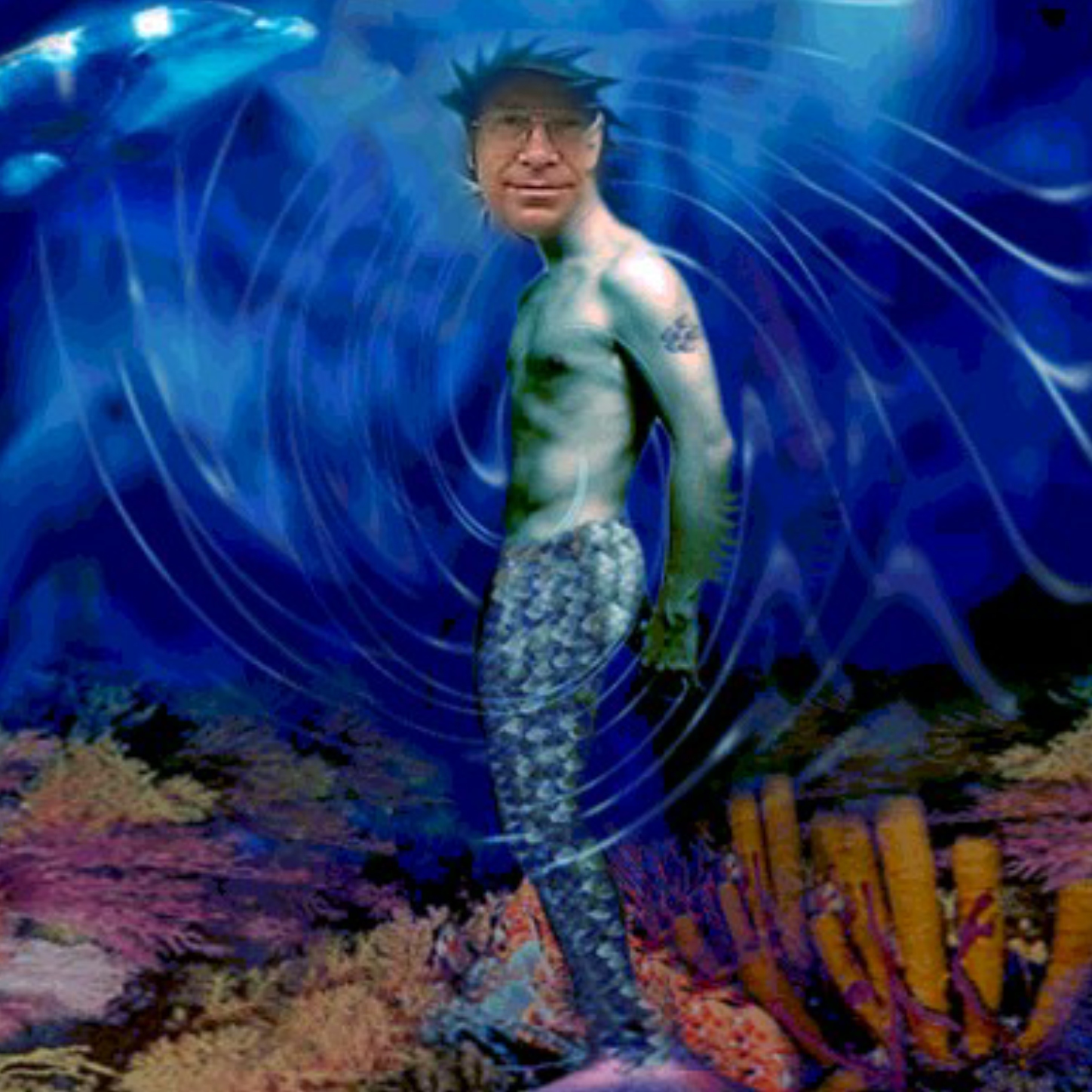 judy's Funny Frames - 2009 October - Merman Just For Fun.Lol Judy funny ...