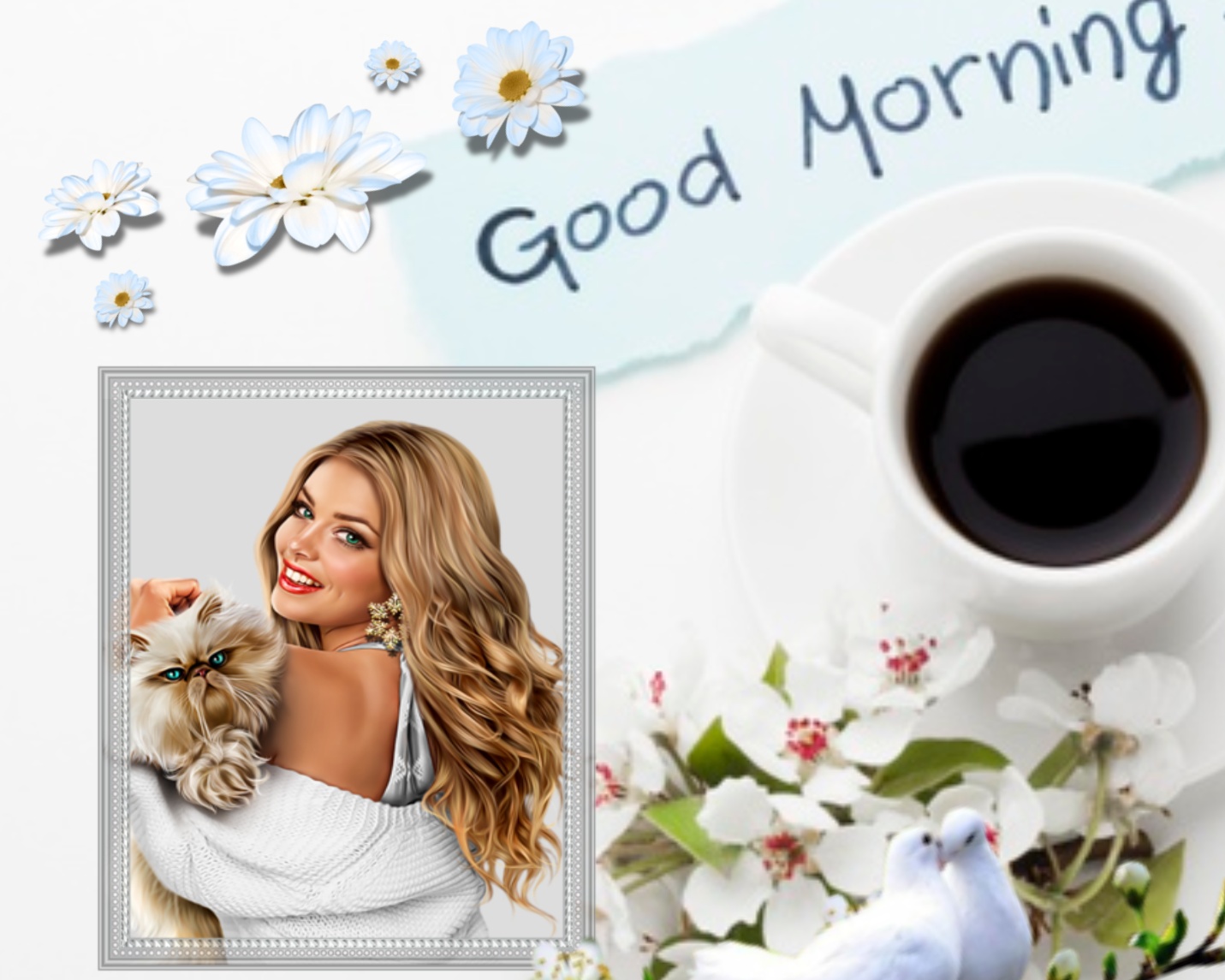 Emily50's Good Morning and Good Evening Frames - Good Morning Coffee ...