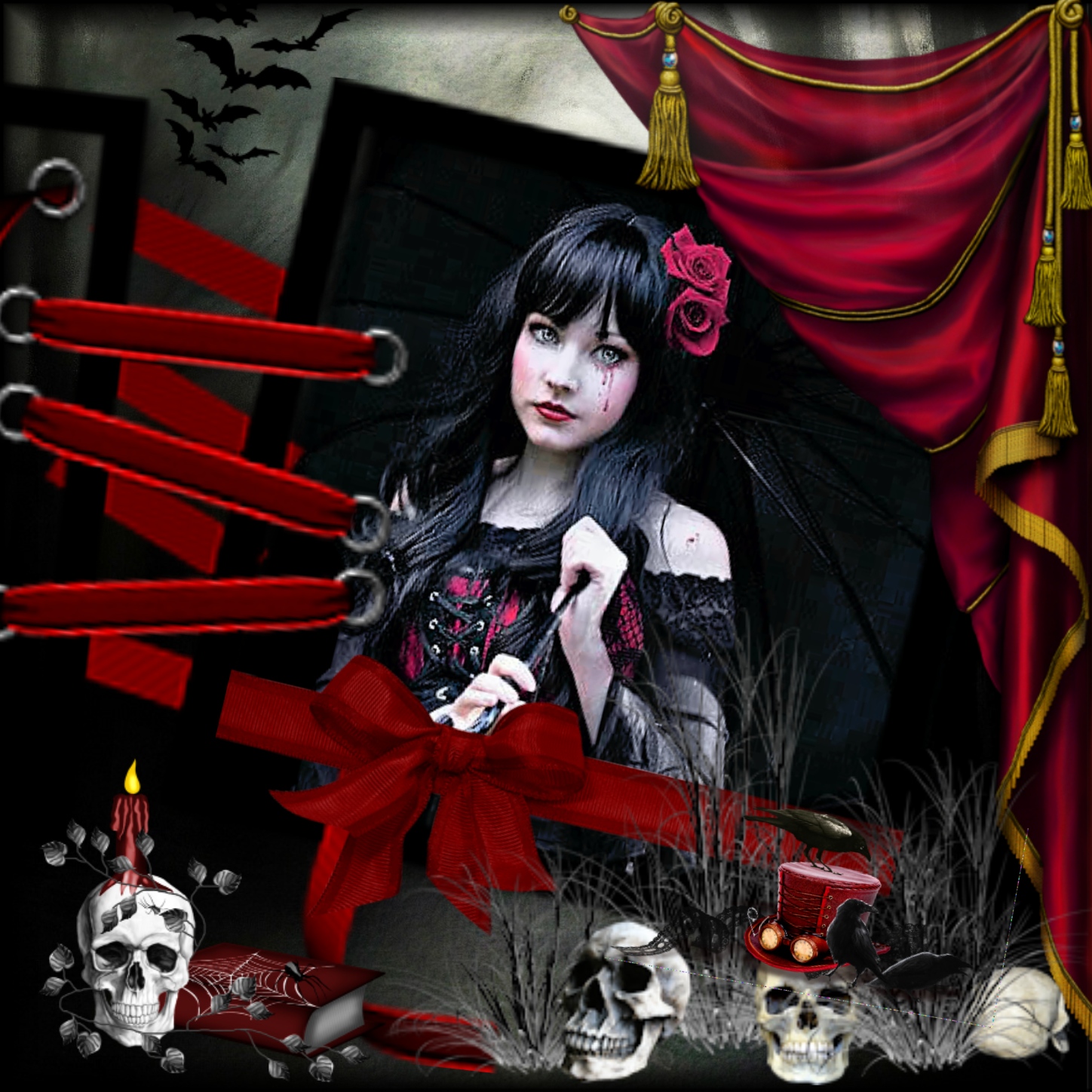 Nette's Goth, Punk and Emo Frames - 2016 September - 2017 - Steampunk ...