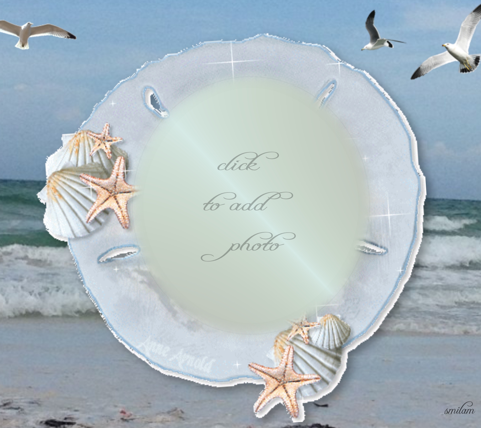 smilam's Summer Frames Father's Day, 4th of July - Sand Dollar Summer ...