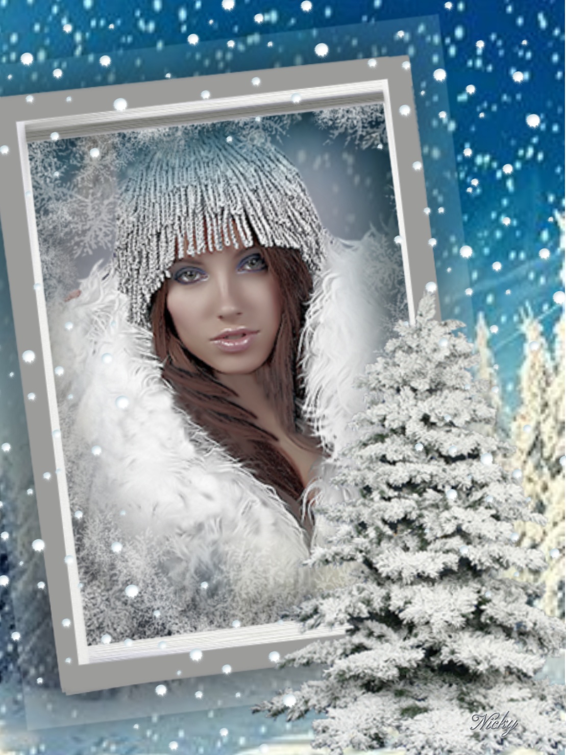 NICKY47's Winter Frames - 2019 - Winter Snow Nicky47 - Winter Snow Nicky47