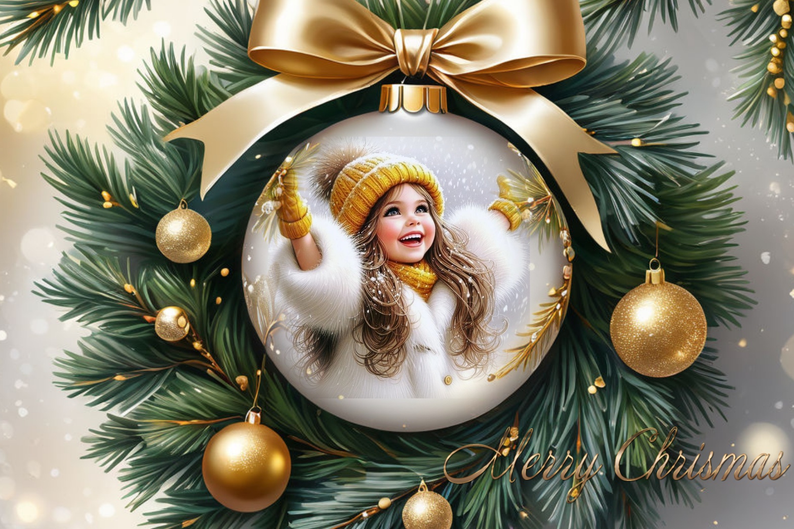 Emily50's Christmas Frame - Christmas Winter Love - Christmas Winter ...