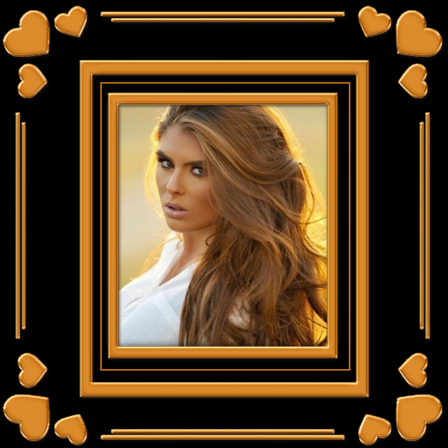 Nette's I Love You, In Love Frames ️ - Hearts I Love You Frame Stylin ...