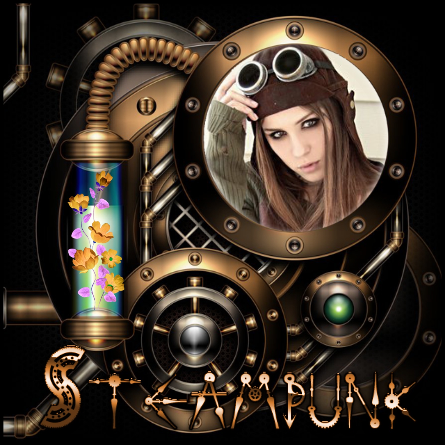 Nette's Goth, Punk and Emo Frames - 2016 September - 2017 - Steampunk ...