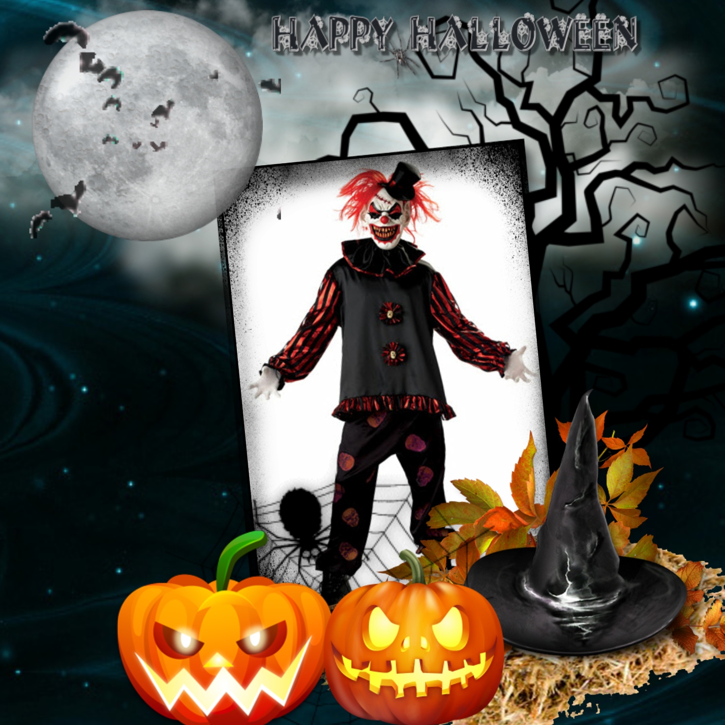 jozzie02's Halloween Frames - Spooky Fun - 2016 - Halloween Night Jozzie02