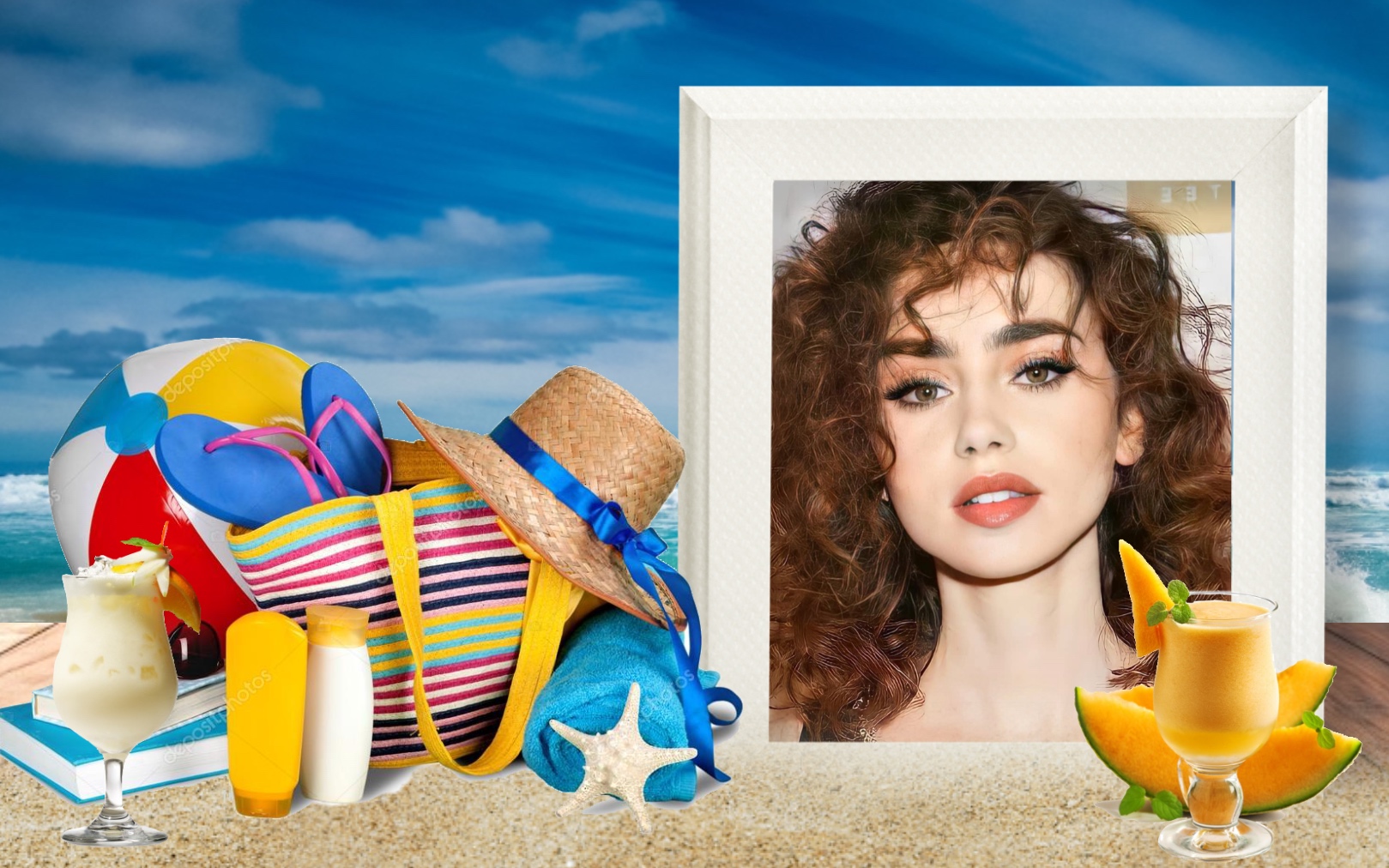 Nette's Summer Frames - Summer2021Beach Nette - Summer2021Beach Nette