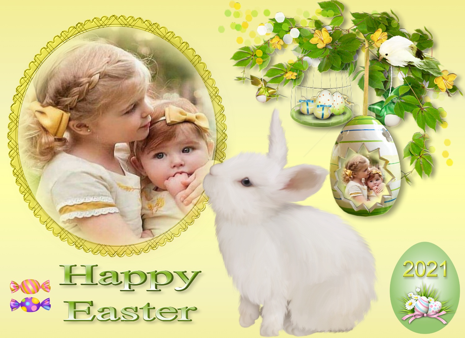Mmhartley2's Holiday Frames - HOLIDAY - Easter Easteregg KidsHappy ...