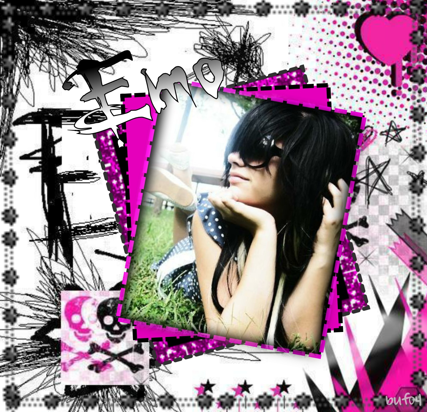 buf04's Classic Kimi Frames - 2008 August - 2008 August - emo girl ...