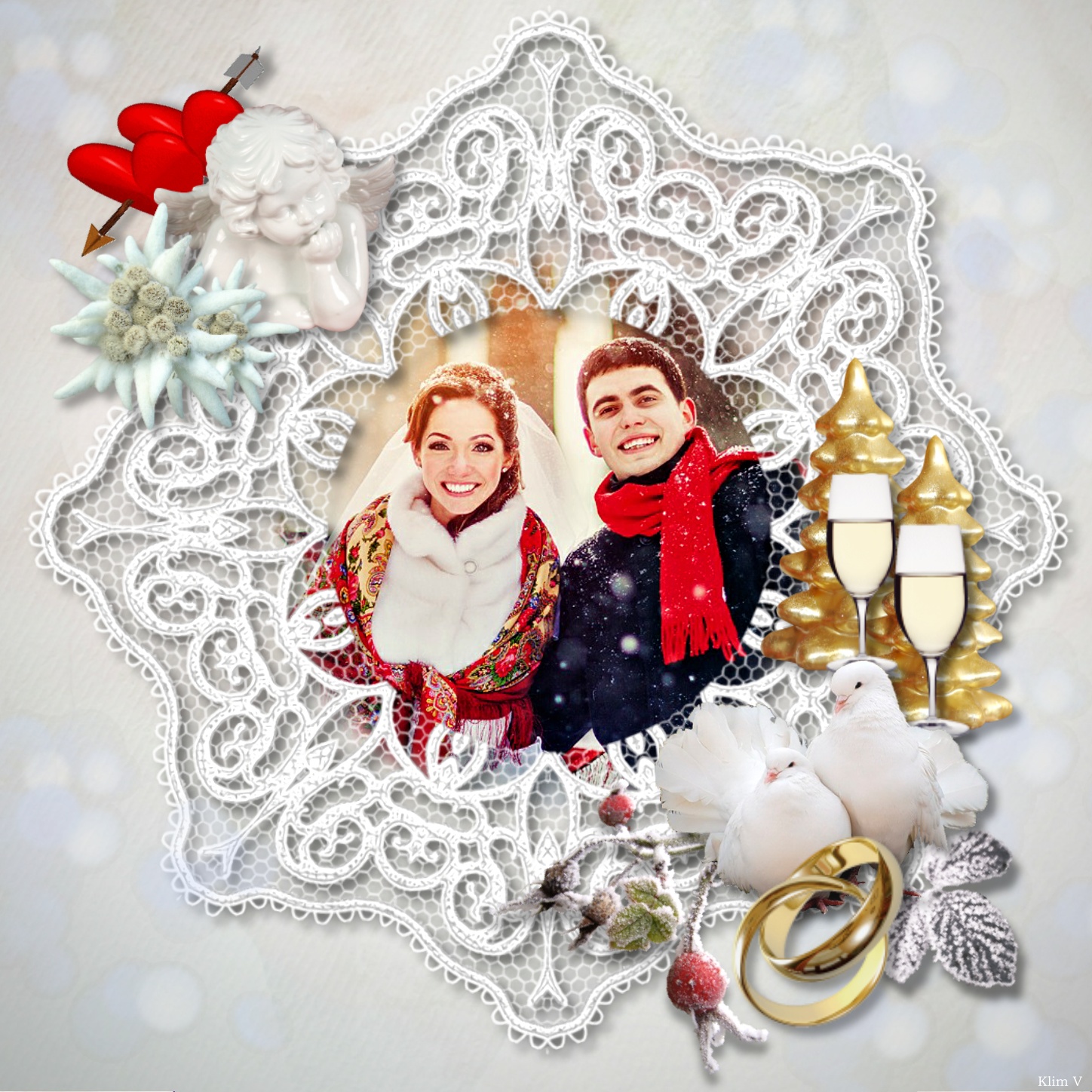 valentinaklim's Wedding Frames - 2015 - Winter wedding - Winter wedding ...