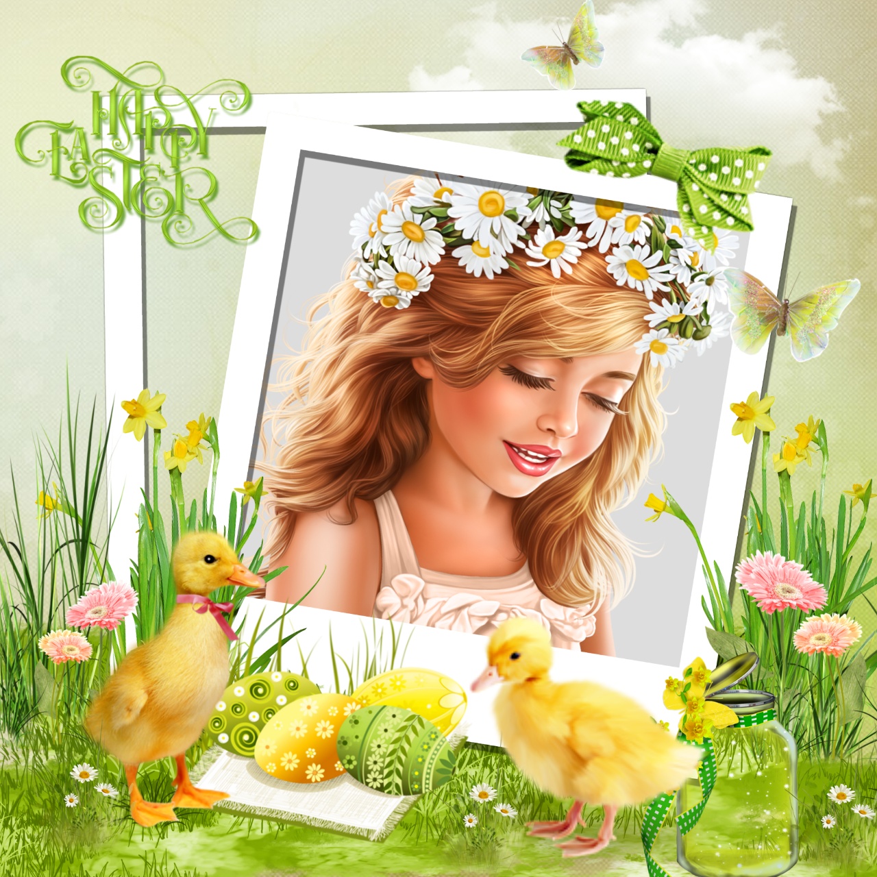 Nette's Spring Frames🌸🌼🌻💐 - Easter 2021 - Happy Easter Easter Sunday ...