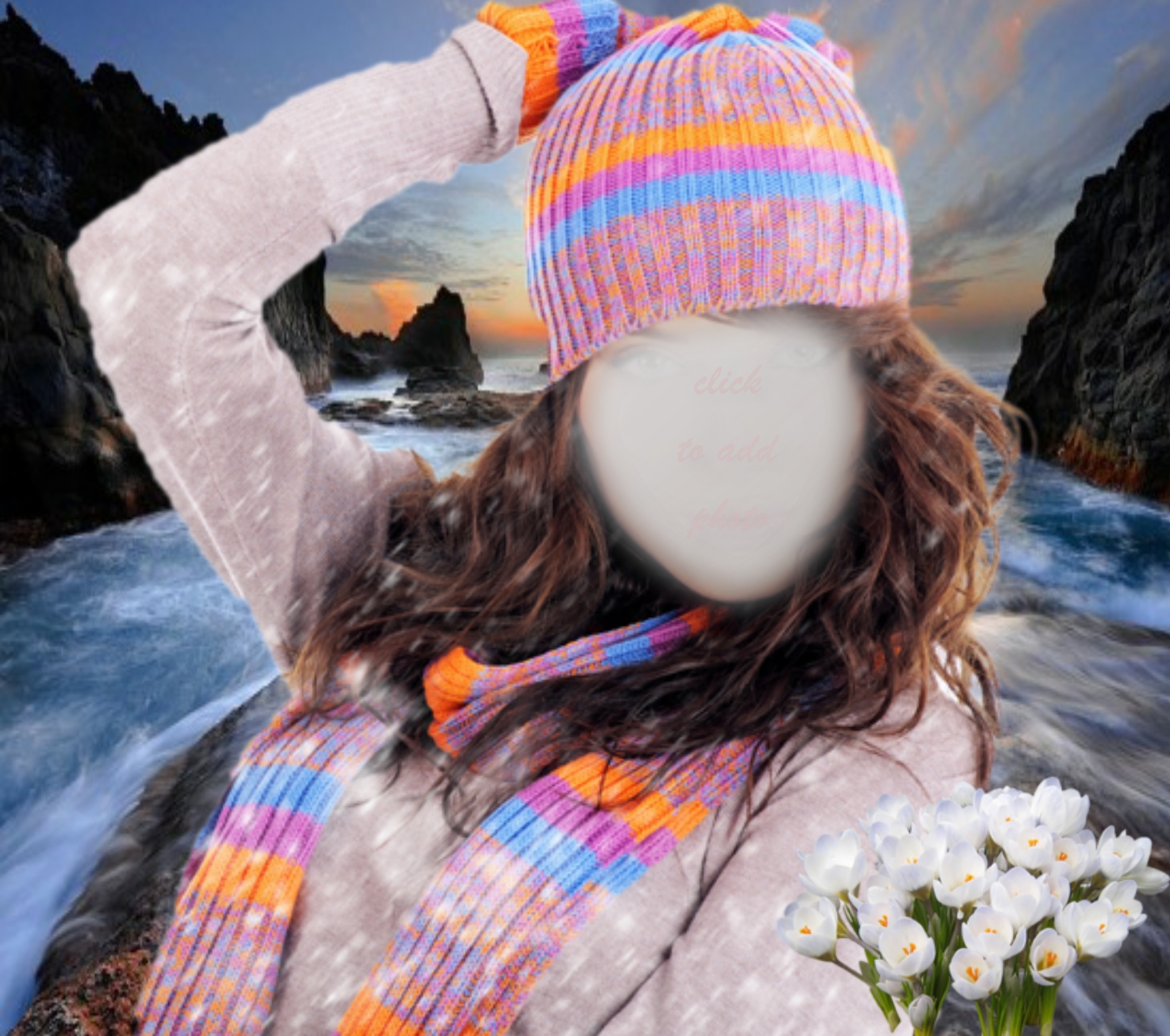 Bekzada's Face Cut-Out Frames - 2012 October - 2012 October - The girl ...