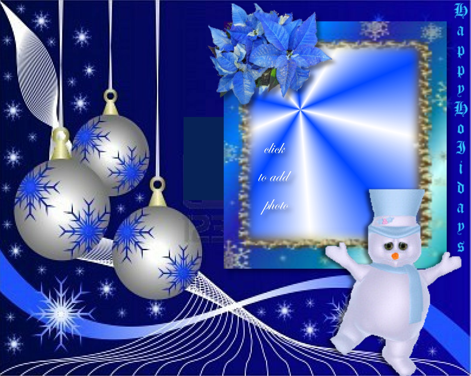 marialedesma1958's Christma Frames - 2011 November - Blue Christmas ...