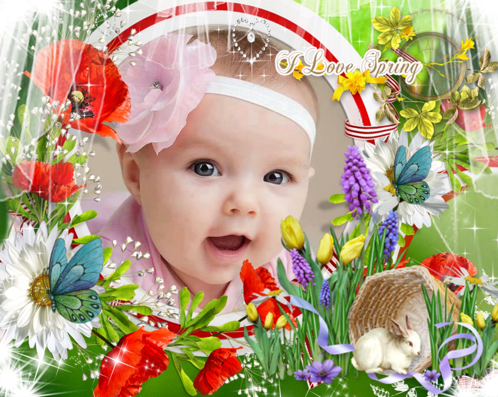 nyuszo4ozike's Spring Frames - 2013 March - 2013 March - i love spring ...