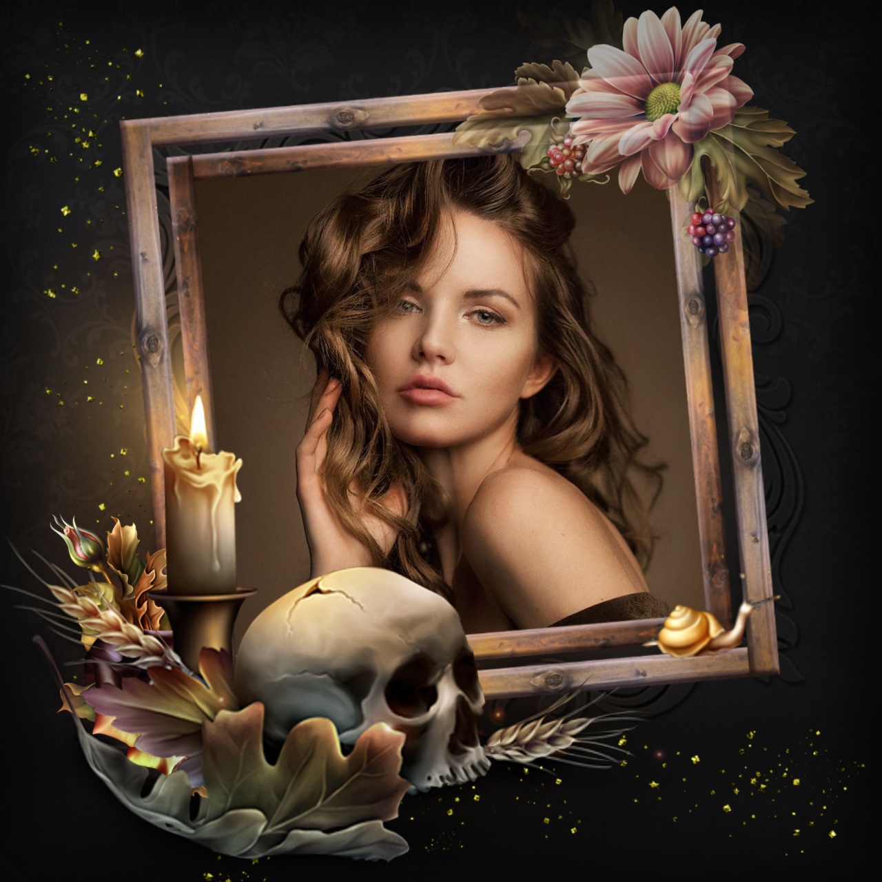 Nette's Goth, Punk and Emo Frames - 2018 - Skull GothPunkEmo - Skull ...