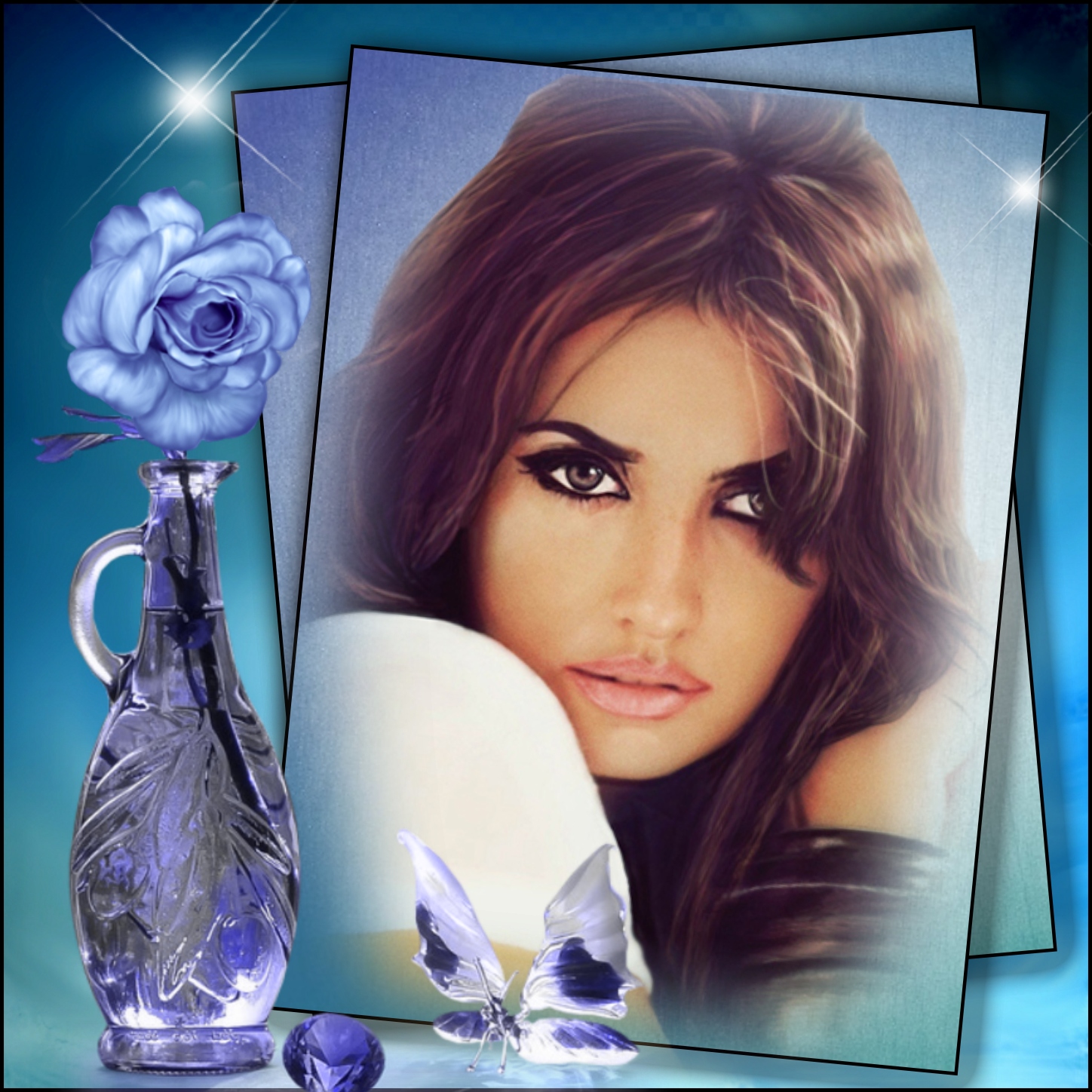 Nette's Love my Girl Frames ️ - So Blue We'reInLoveFrame Love My Girl ...