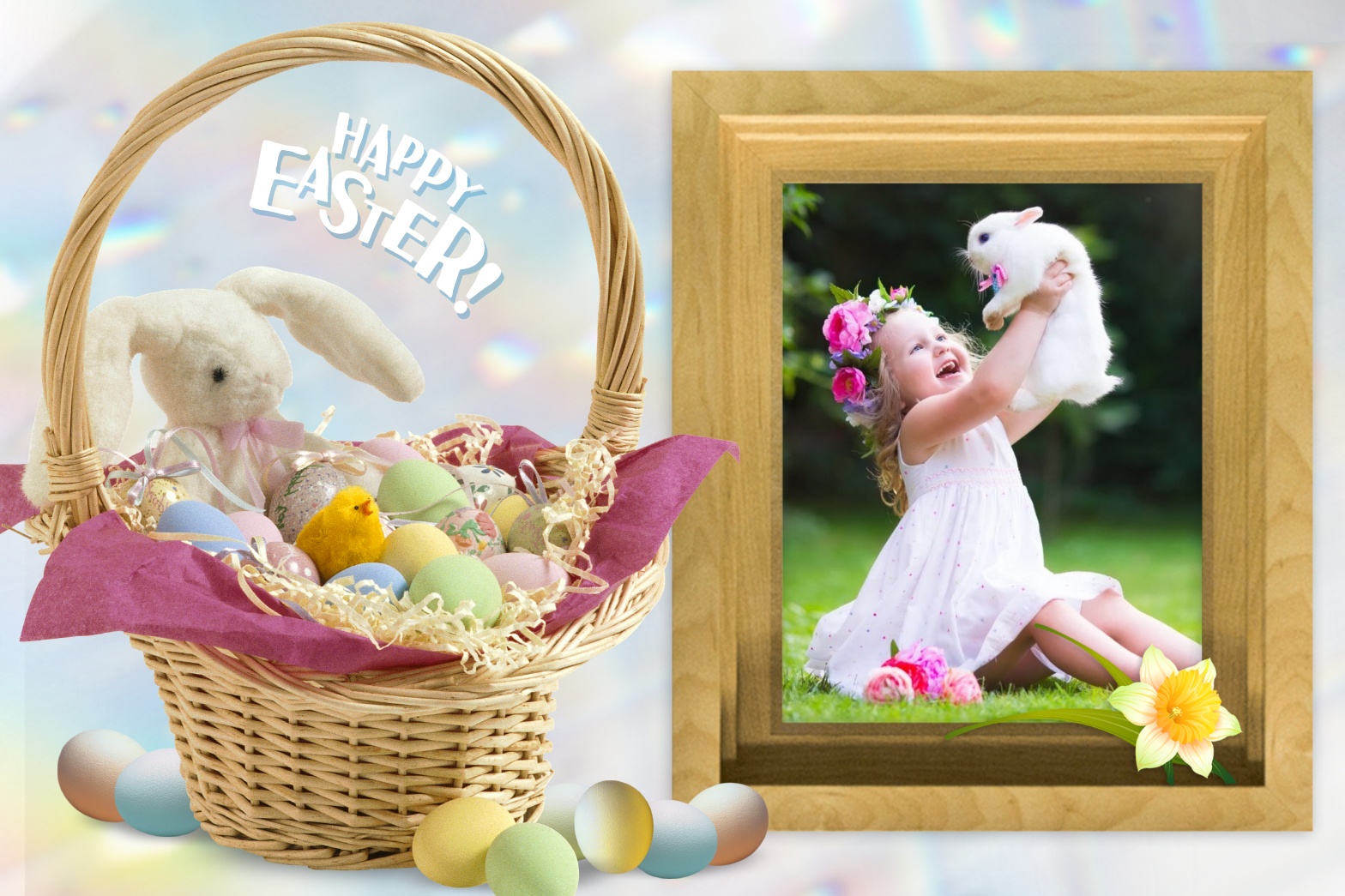 Elizabeth's SPRING & EASTER 🌸 🐰 🐣 - Easter Basket Easter Eggs Happy ...