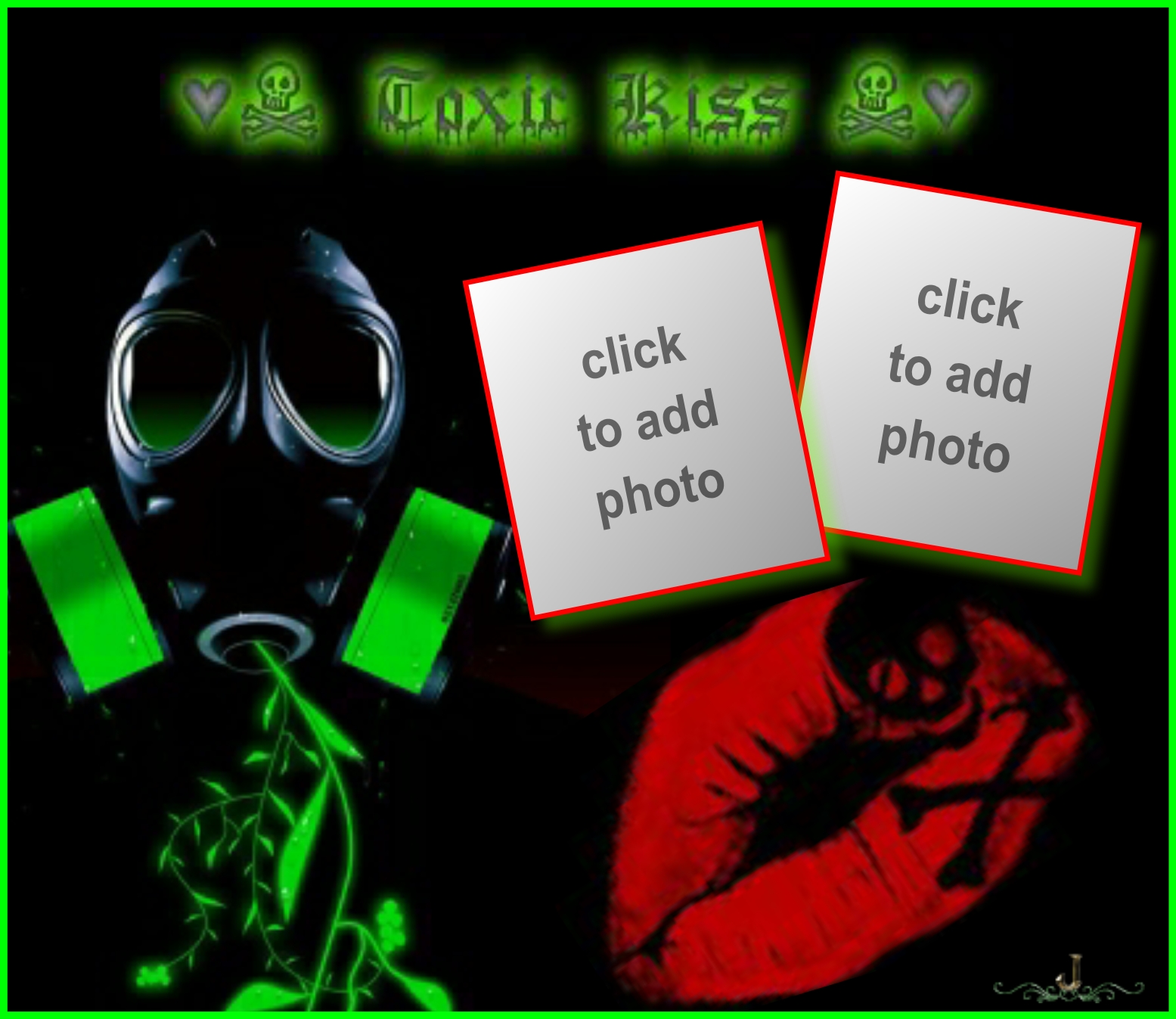 jtorres14982's Goth, Punk and Emo Frames - 2009 October - Toxic Kiss ...