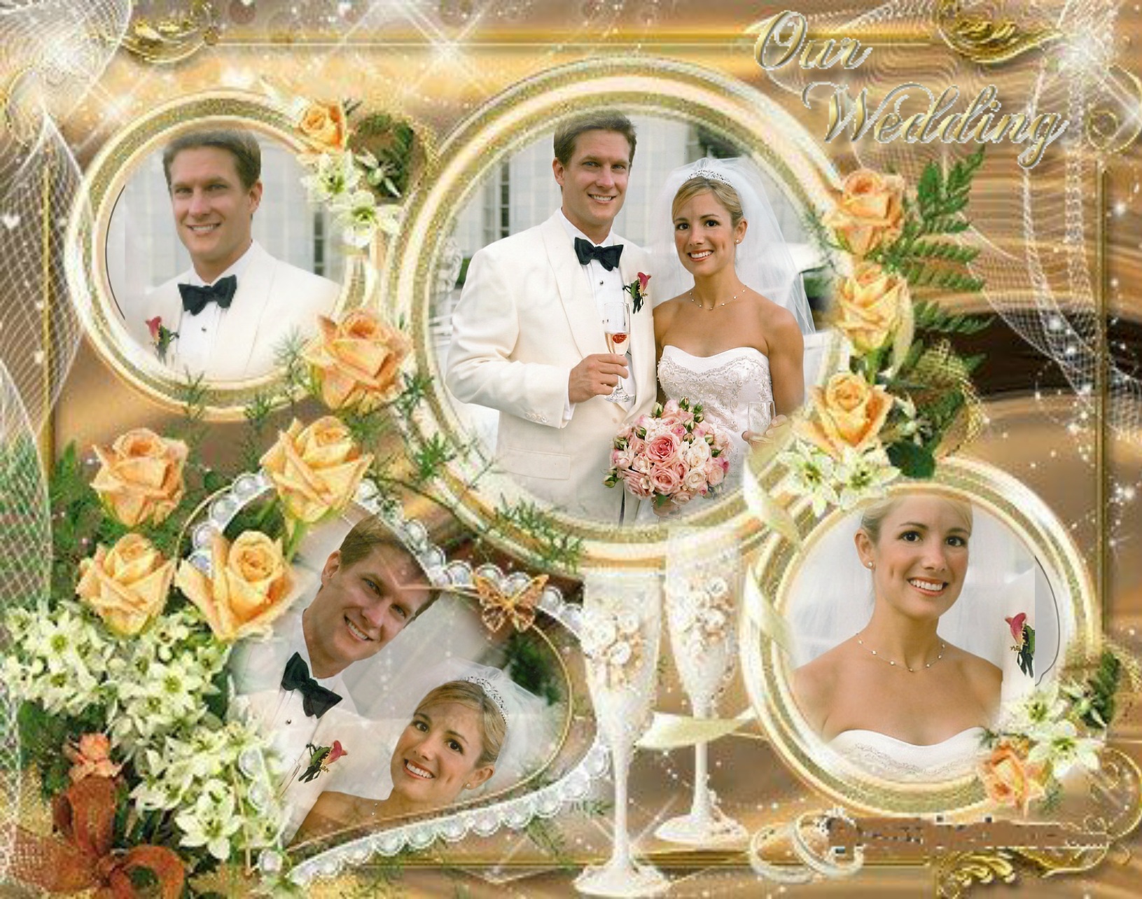 marialedesma1958's Picture Frames - 2011 September - Wedding Gold You ...