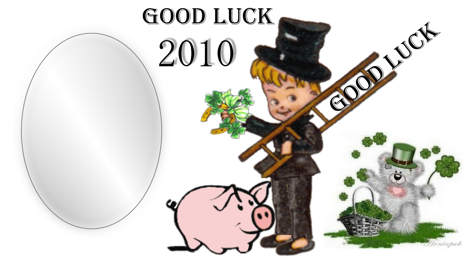 heniapak's Comments and e-Card Frames - 2008 - Good luck Heniapak ready ...