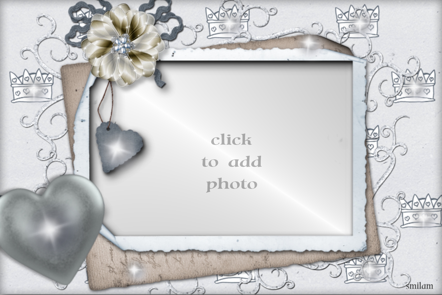 smilam's I Love You Frames - I LOVE YOU - My Prince, frame, crowns ...