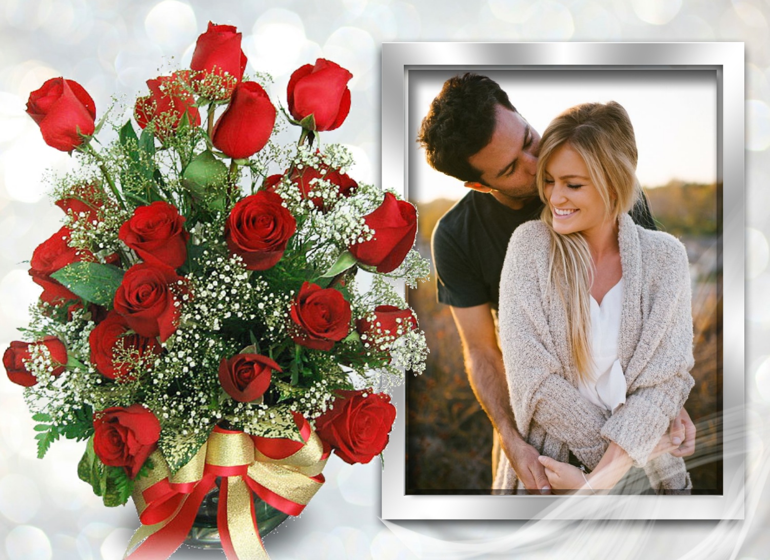 Elizabeth's LOVE/ROMANCE 😍 2/2 - Love Red Rose Bouquet - Love Red Rose ...