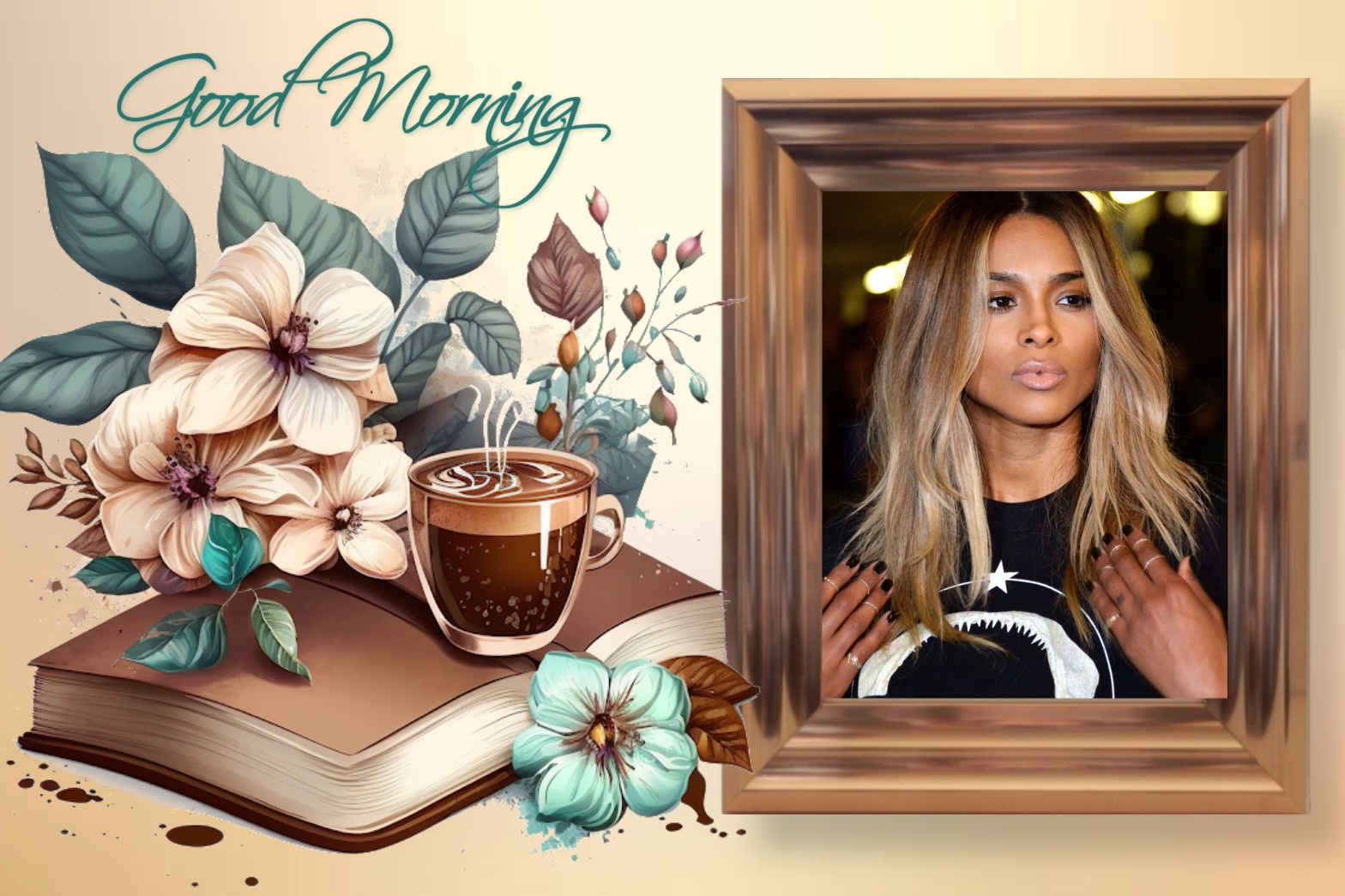 Nette's Good Morning,GoodDay Frame - Good MorningCoffeeNette - Good ...